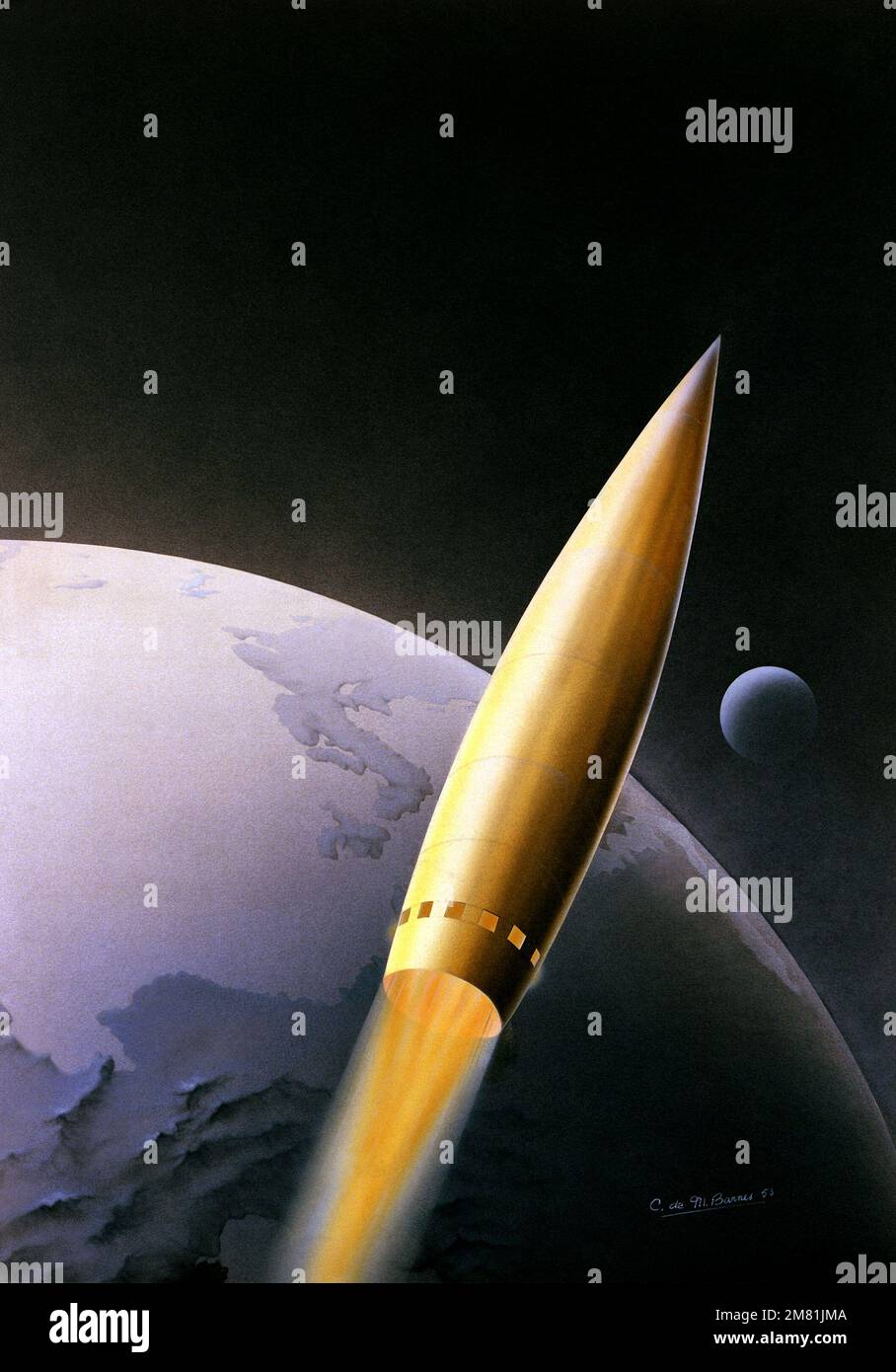 Artwork: "The Absolute Weapons". Artist: Chuck Barnes, US Air Force Art ...