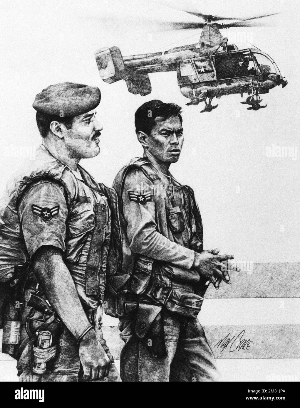 Artwork: "Paramedics" Artist: Max Crace, US Air Force Art Collection ...