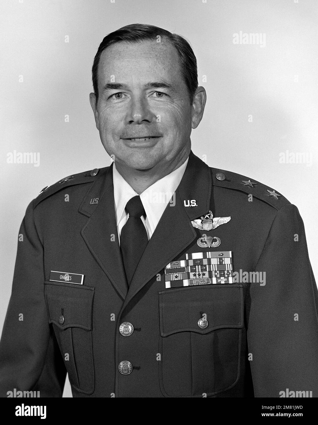 Major General William M. Charles, USAF (uncovered). Country: Unknown ...
