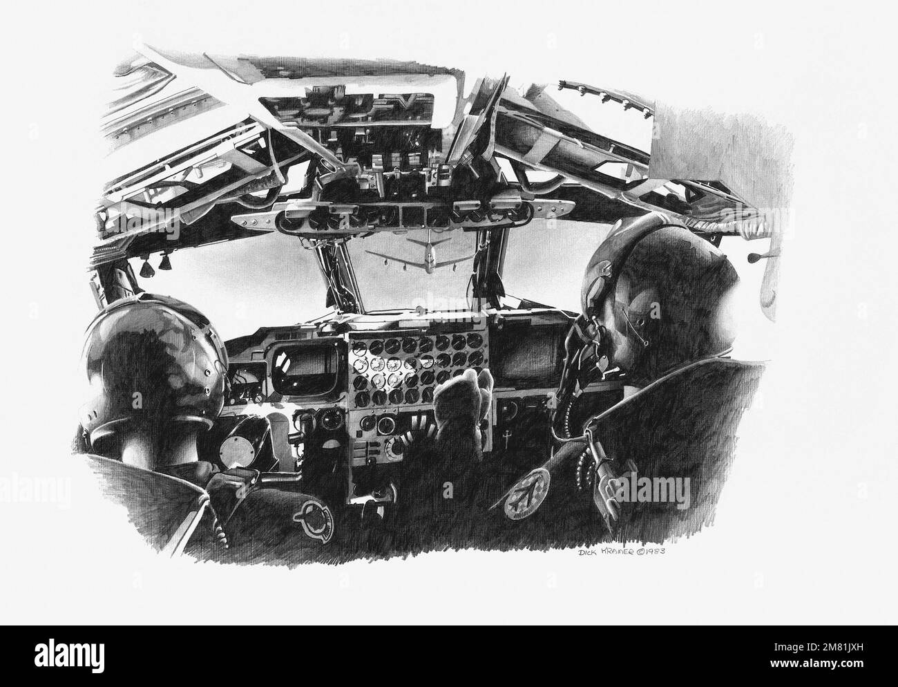 Artwork: "The ALQ-172 Collection" Artist: Dick Kramer, US Air Force Art ...