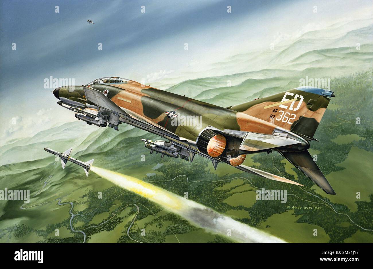 Artwork: "Splash Two" Artist: Mark Waki, USAF Art Collection. Country ...