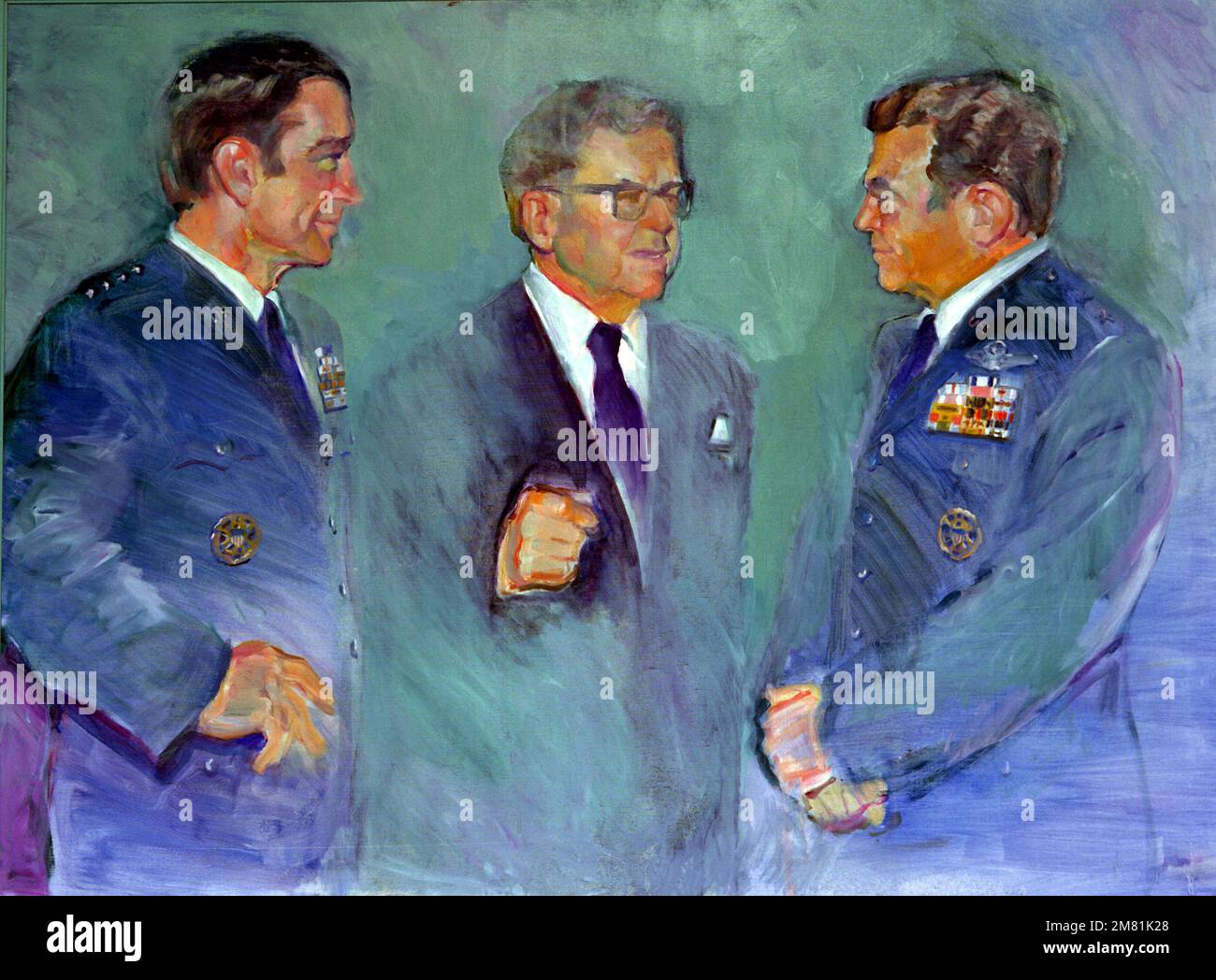 Artwork: "General Charles A. Gabriel, (Current CHIEF of STAFF), Retired ...