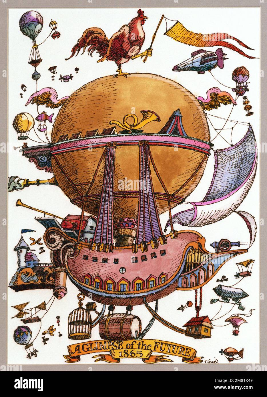 Artwork: "A Glimpse of the Future" Artist: Terry Smith, US Air Force ...