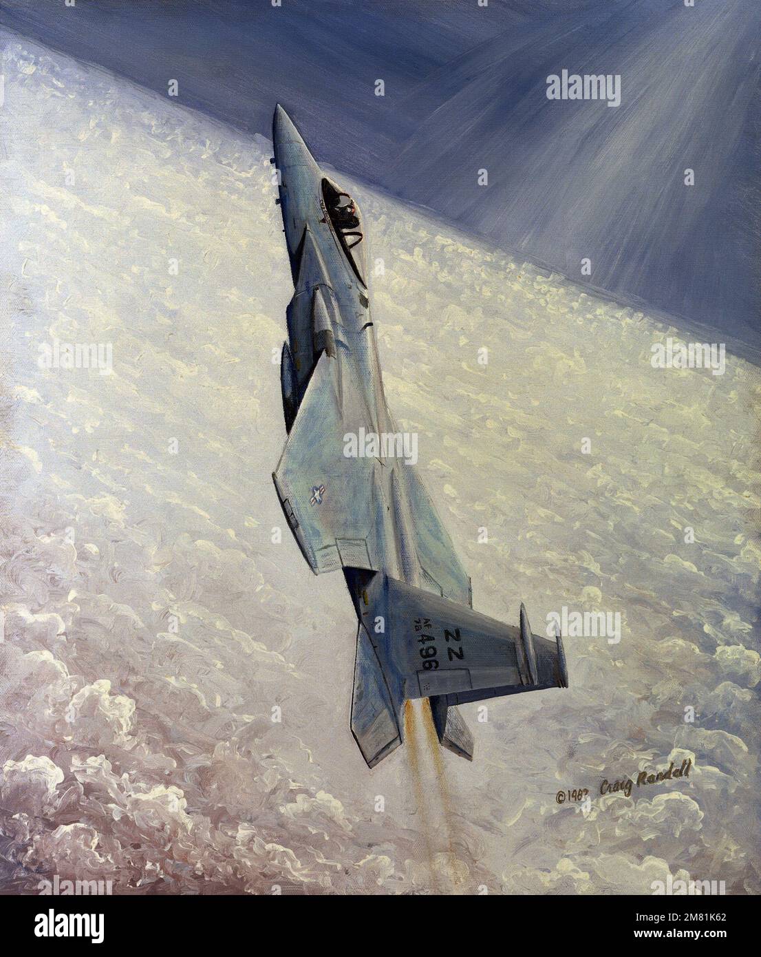 Artwork: "Korean Defender" Artist: Craig Randall, US Air Force Art ...