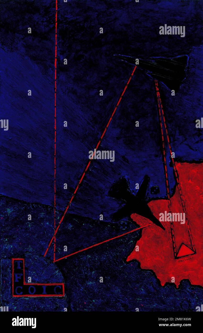 Artwork: "Air Intelligence 4102" Artist: William Helfenstein, US Air ...