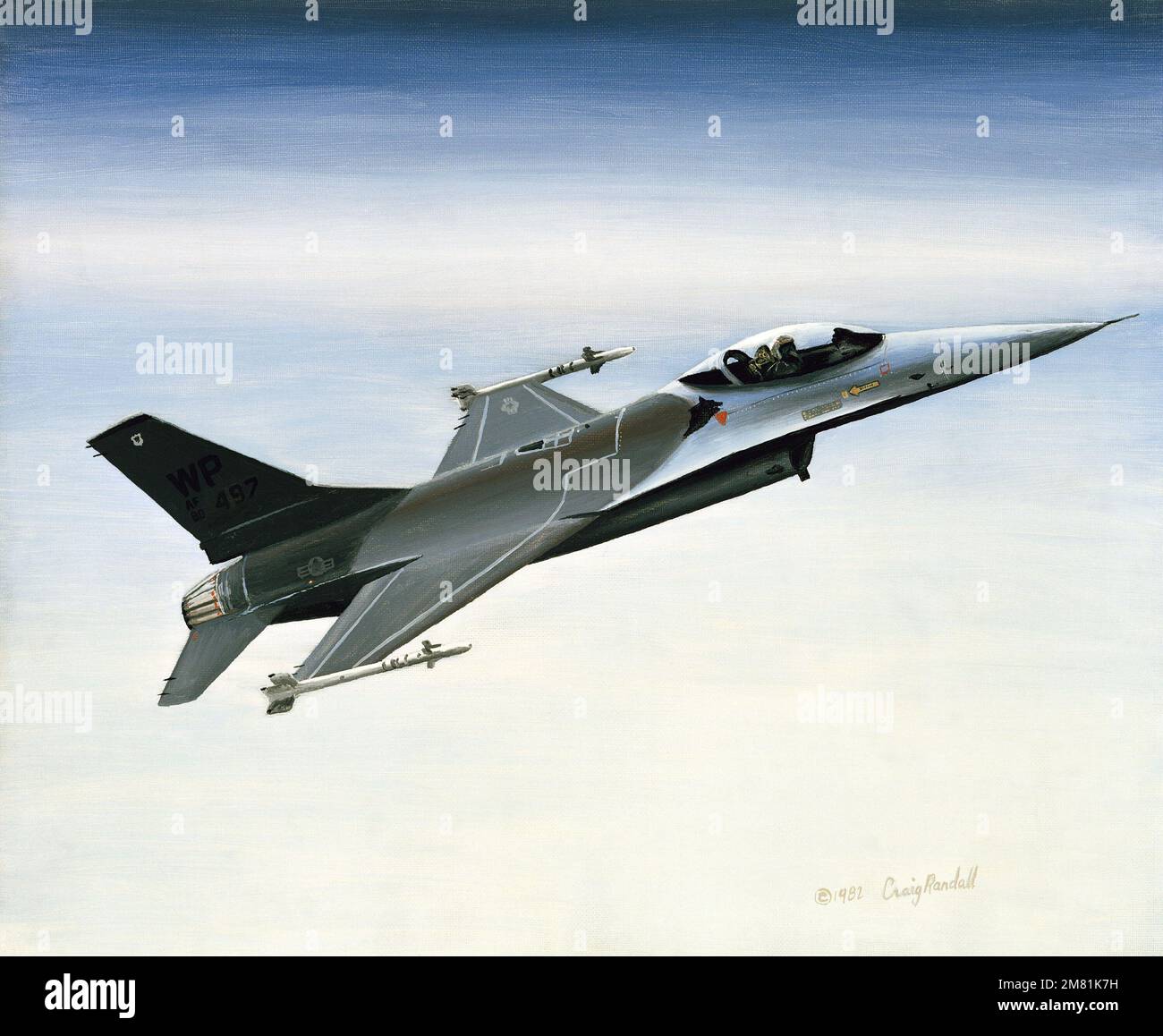 Artwork: "Osan's Own" Artist: Craig Randall, US Air Force Art ...