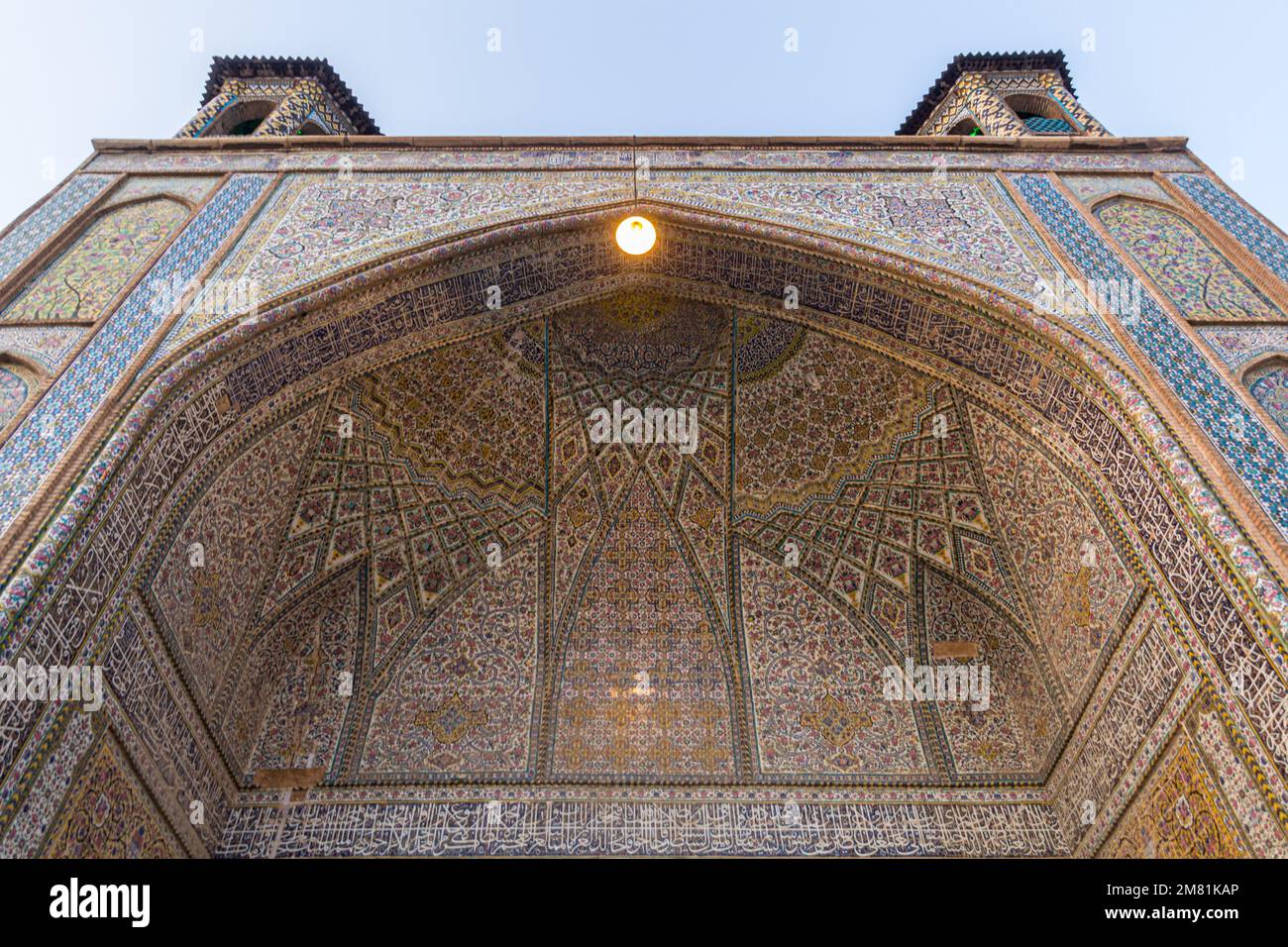 Courtyard of vakil mosque hi-res stock photography and images - Alamy