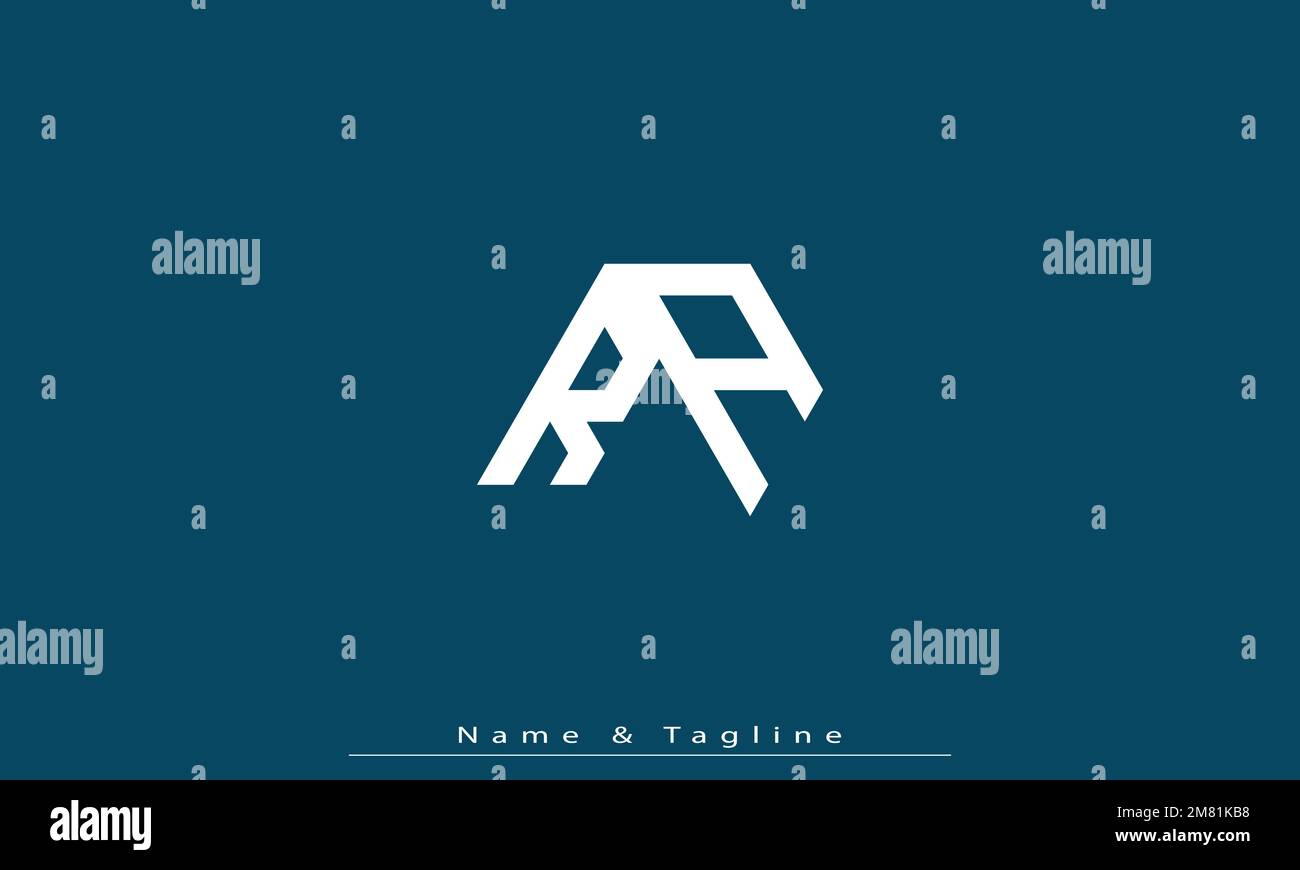 Alphabet letters Initials Monogram logo RA , AR Stock Vector Image ...