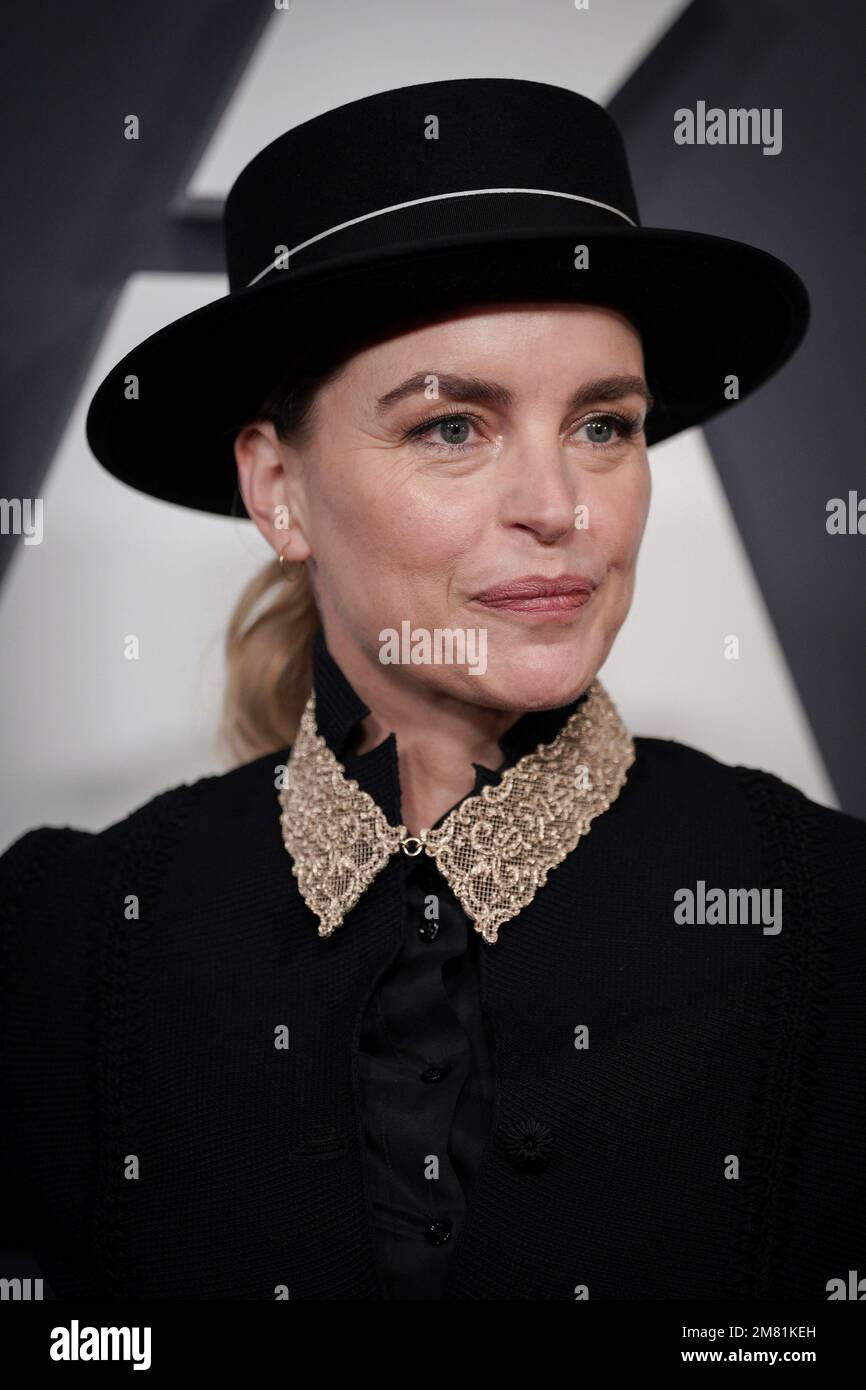 Nina Hoss poses for photographers upon arrival at the premiere of the ...