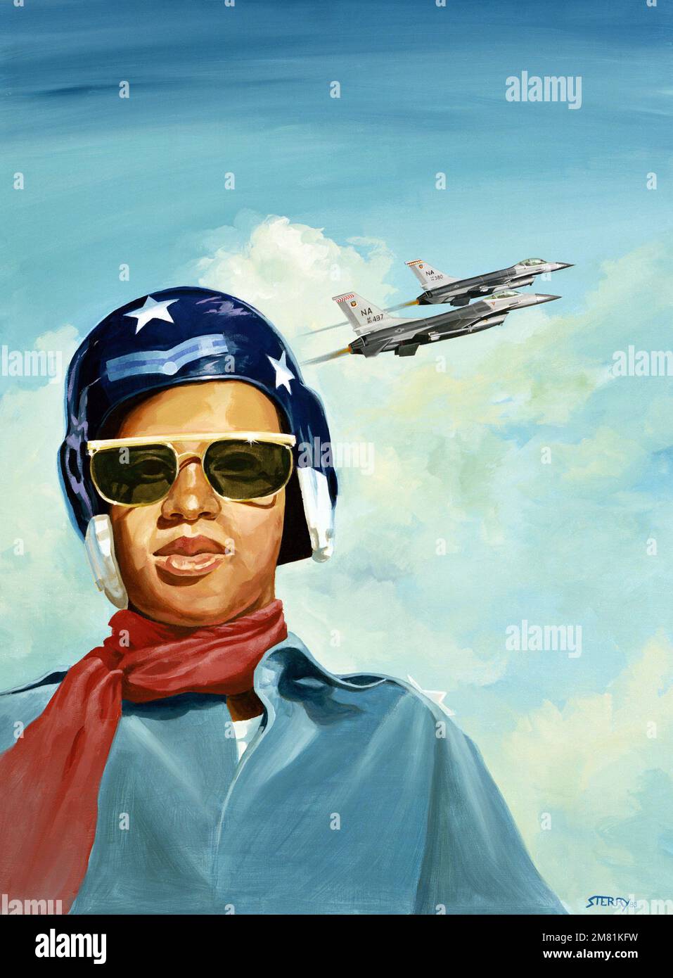 Artwork: "Dare to Dream/When I Grow Up" Artist: Sharon Terry, USAF Art ...