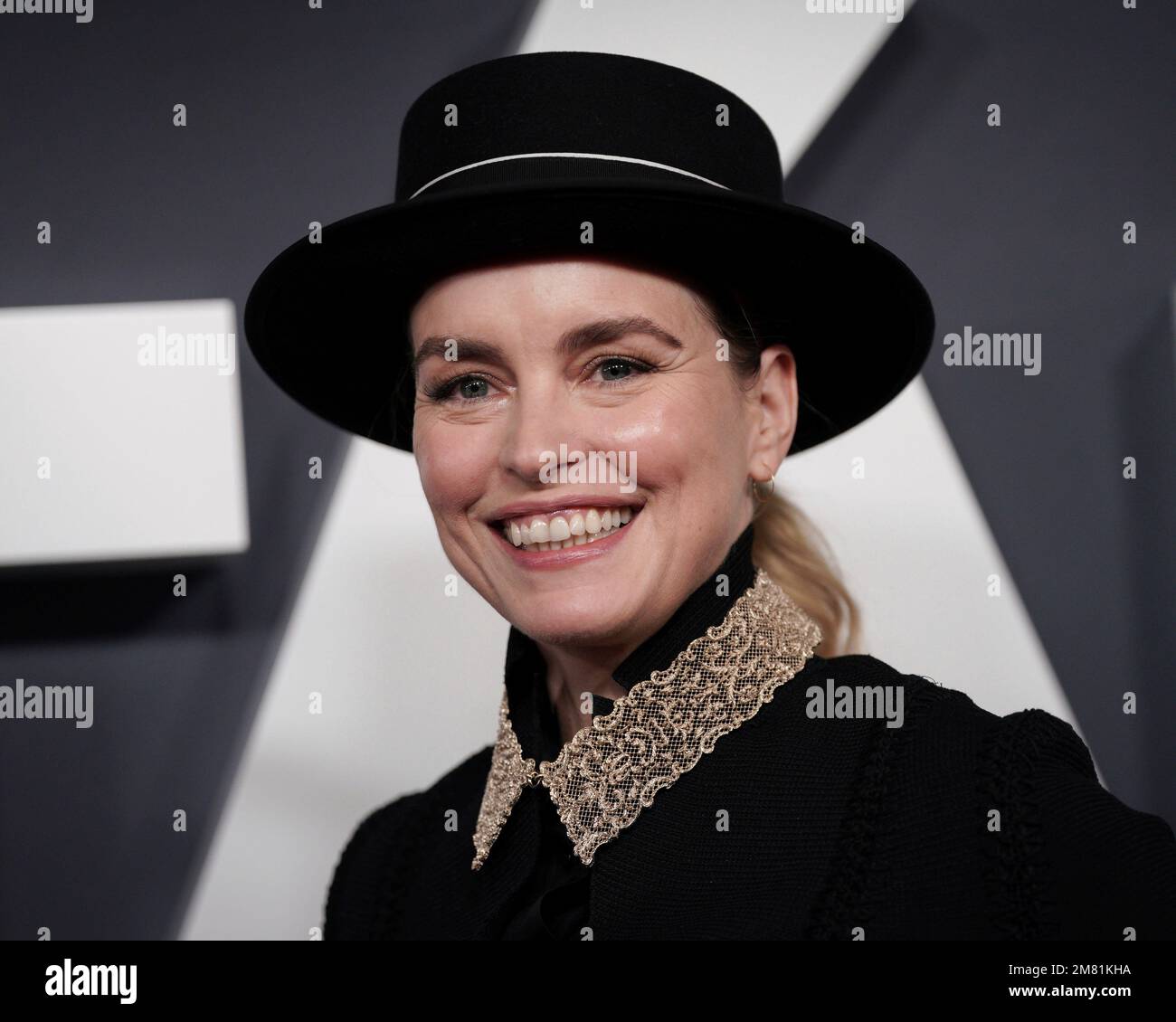 Nina Hoss poses for photographers upon arrival at the premiere of the ...