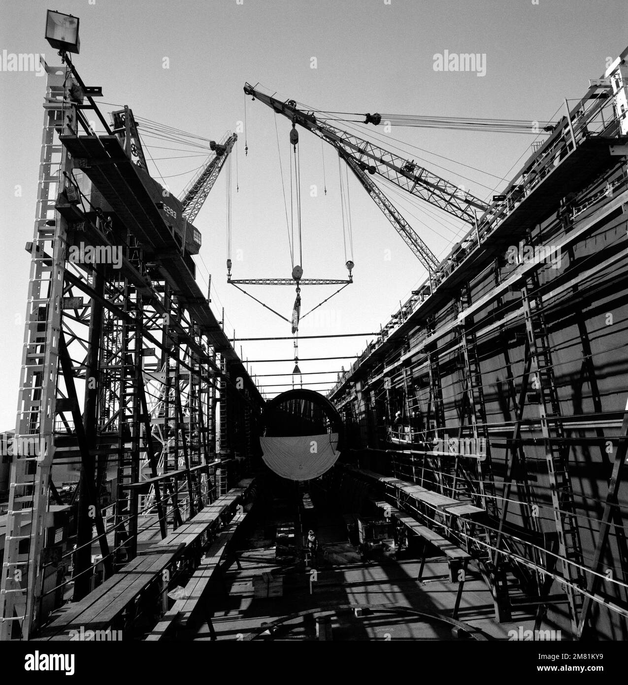 Los angeles class submarine uss oklahoma city ssn 723 hi-res stock ...