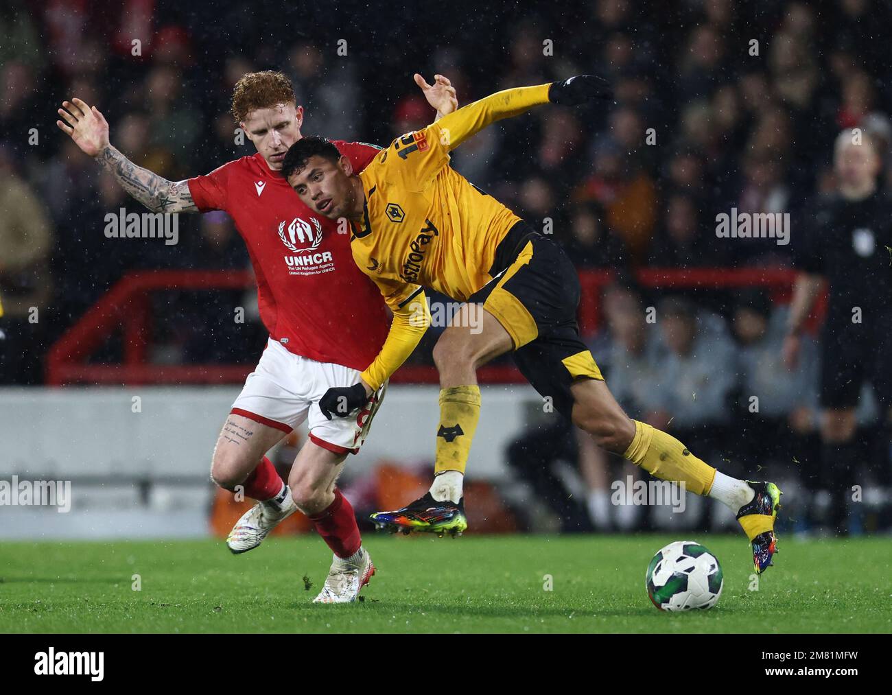Nottingham, England, 11th January 2023. Jack Colback of Nottingham ...