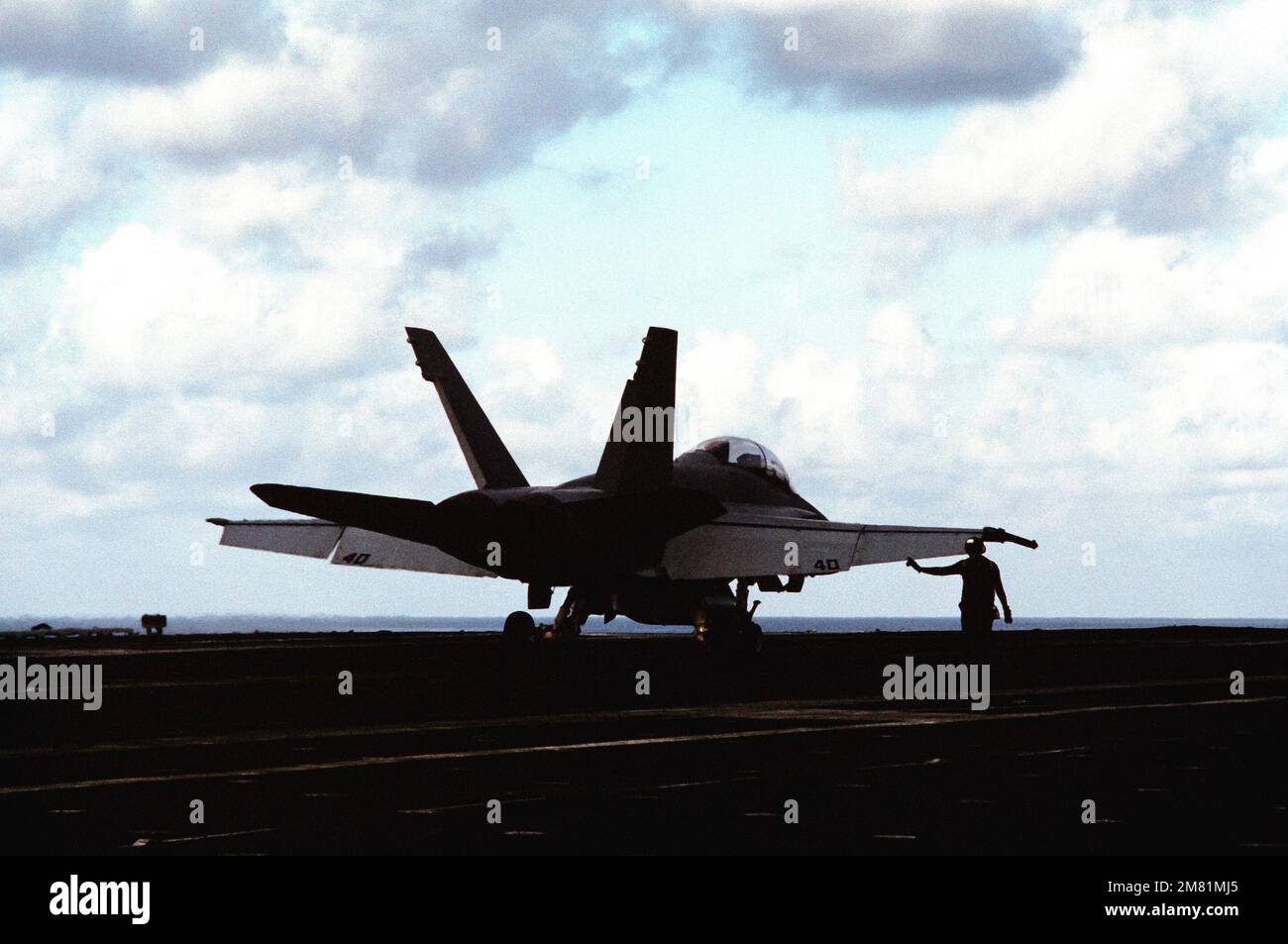 DN-ST-85-02893. Base: USS Enterprise (CVN 65) Country: Pacific Ocean ...