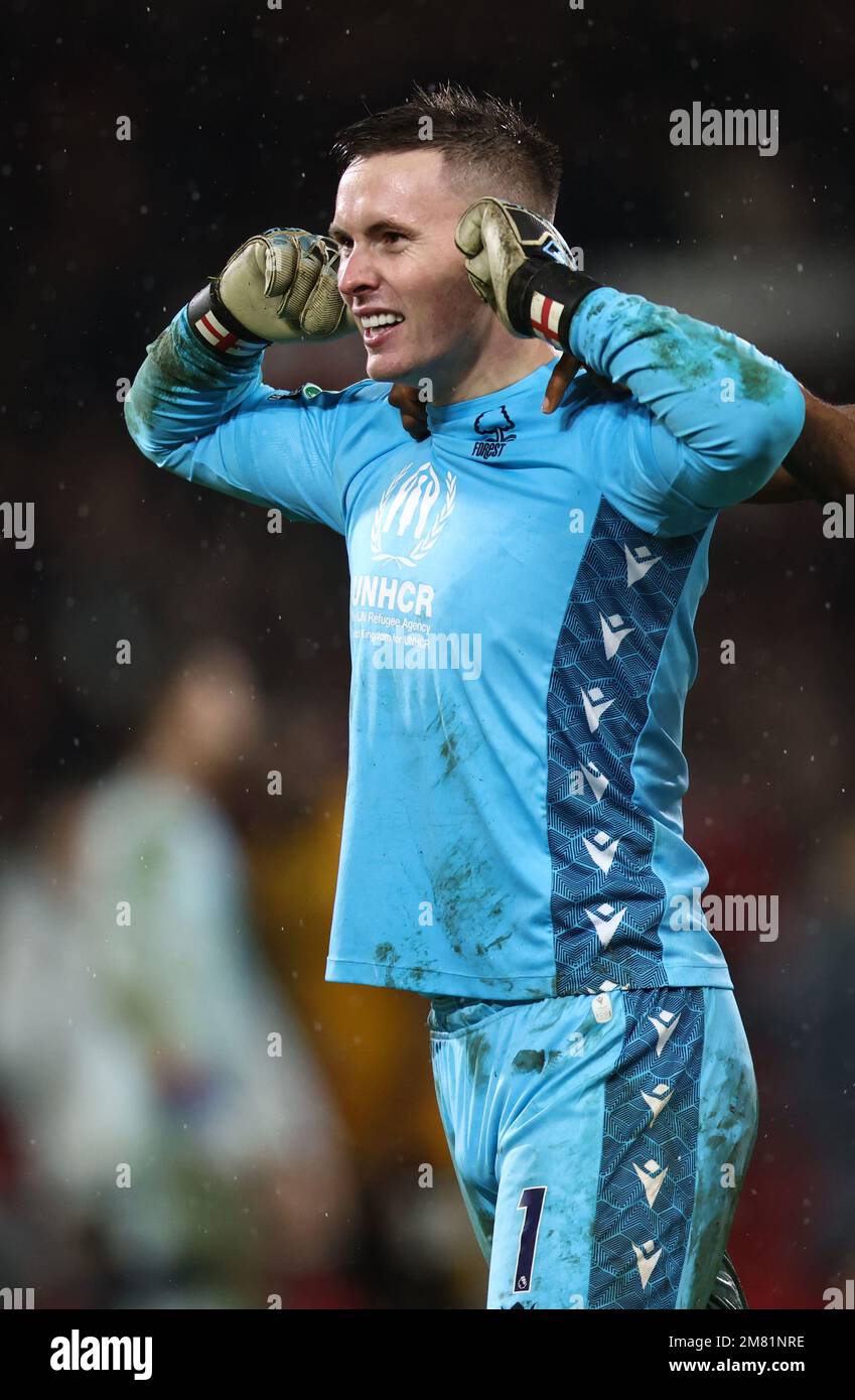 Nottingham, England, 11th January 2023. Dean Henderson of Nottingham ...
