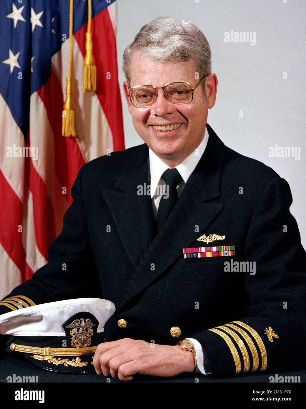 Captain Robert A. Moore, USN (uncovered). Country: Unknown Stock Photo ...
