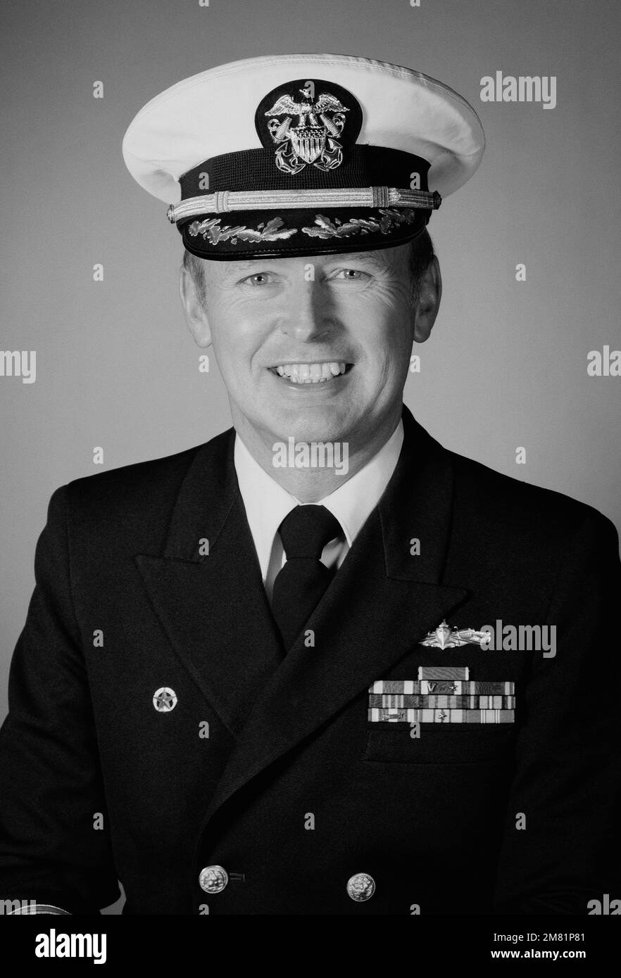 Captain Robert E. Runney, USN (covered). Country: Unknown Stock Photo ...