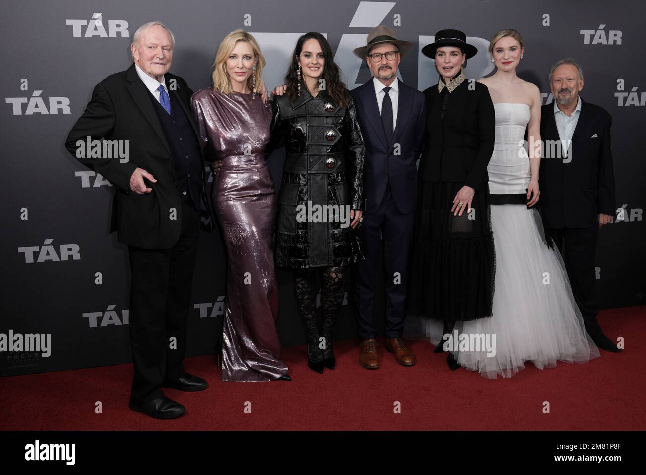Julian Glover, from left, Cate Blanchett, Noemie Merlant, Todd Field ...