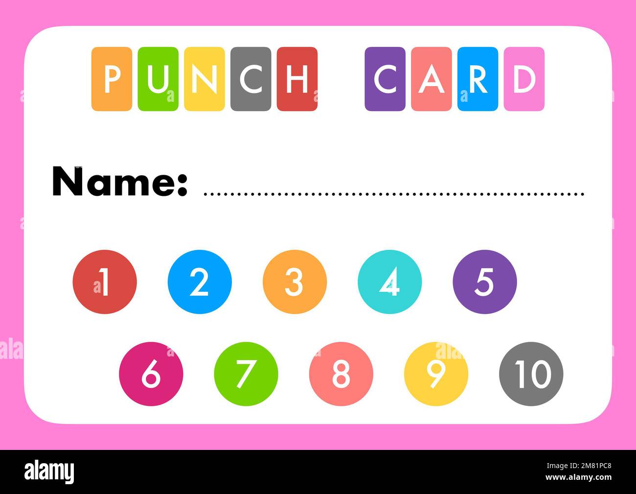 Student reward cards to increase motivation in class Stock Photo - Alamy