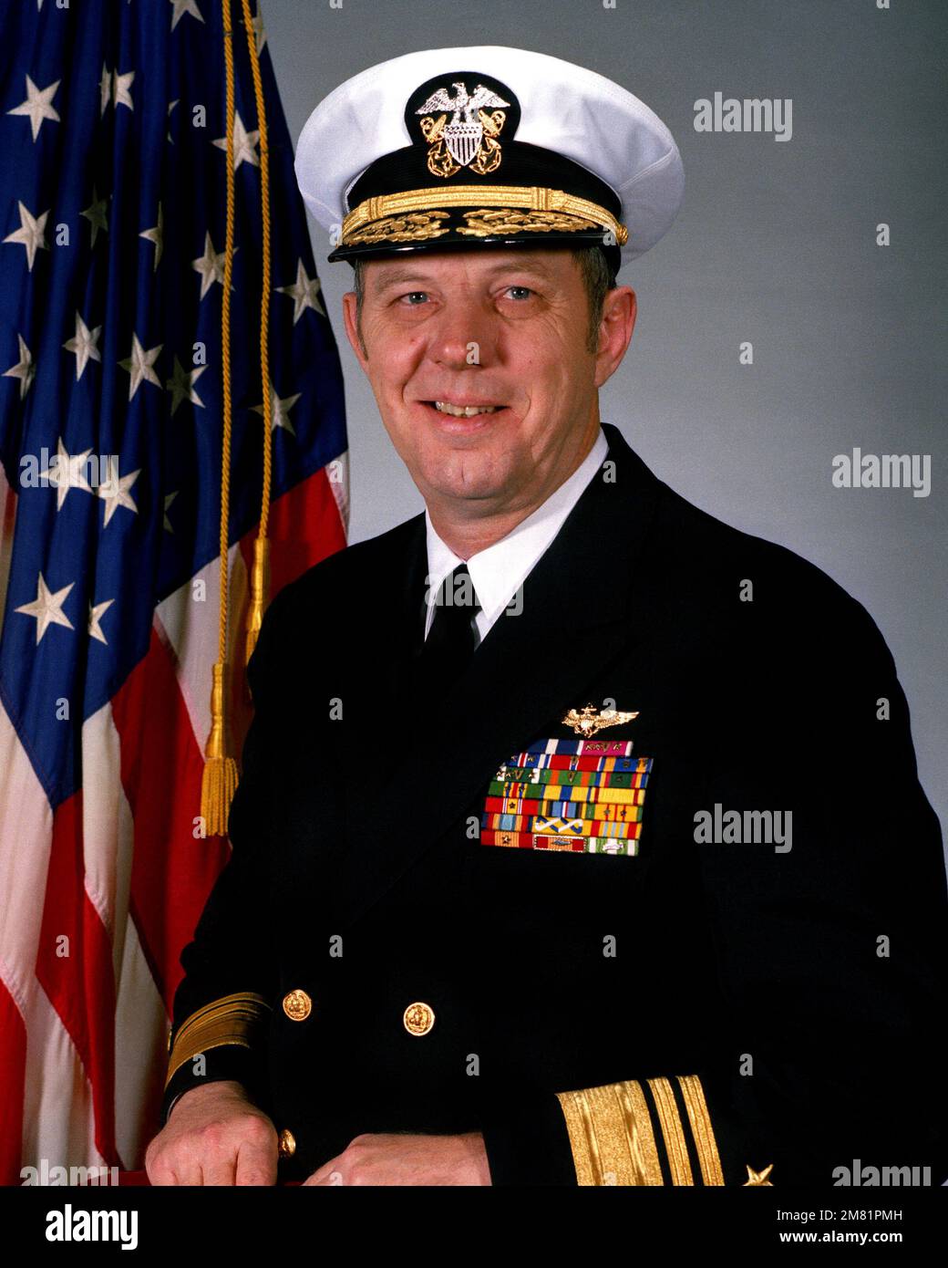 Vice Admiral James B. Busey, USN (covered). Country: Unknown Stock ...