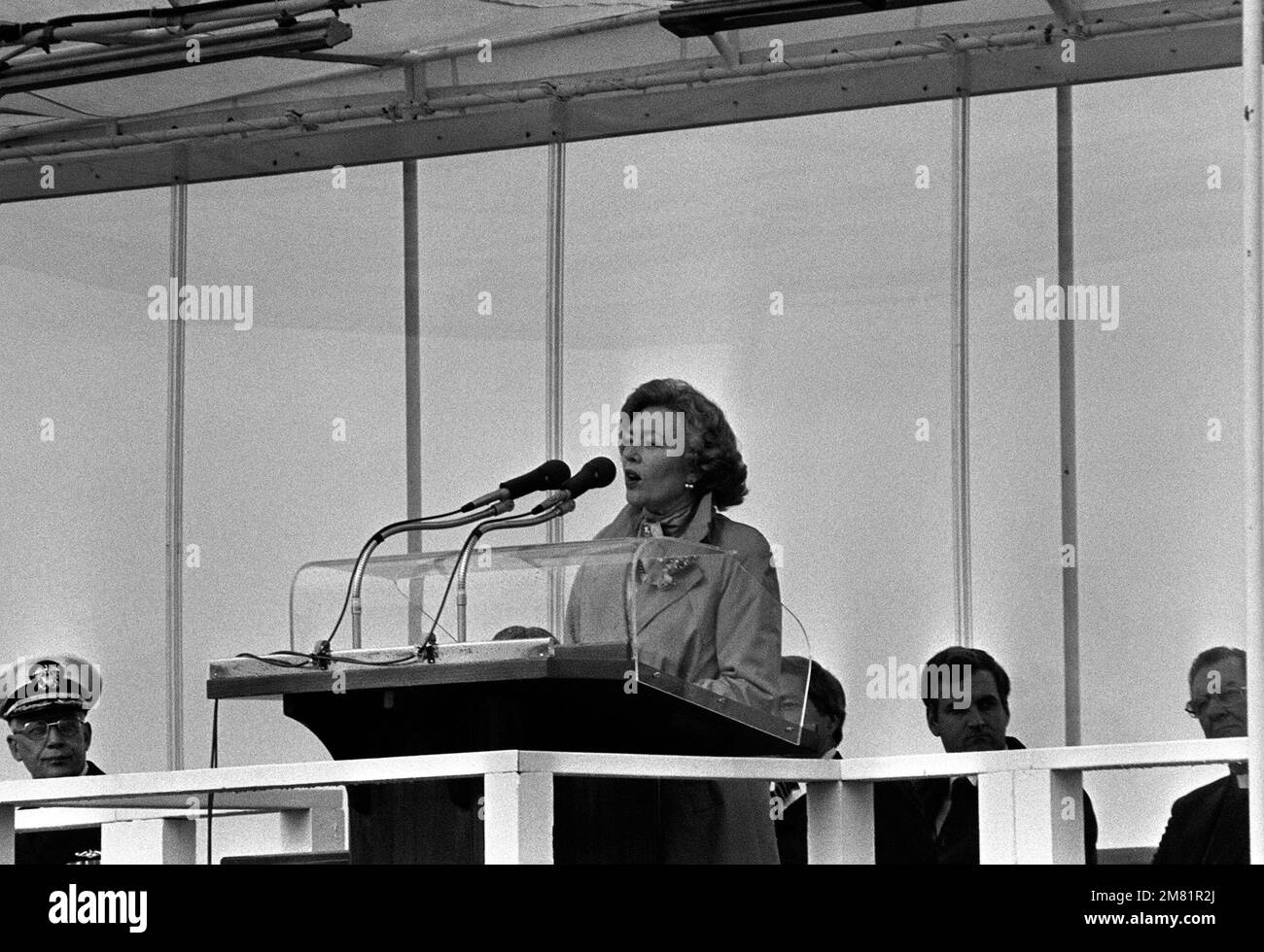 Sheila M. Watkins, sponsor of the nuclear-powered strategic missile ...