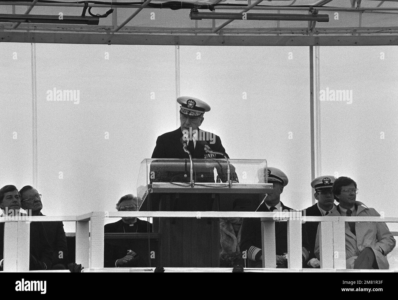 Vice Admiral Bernard M. Kauderer, Commander Submarine Force, US ...