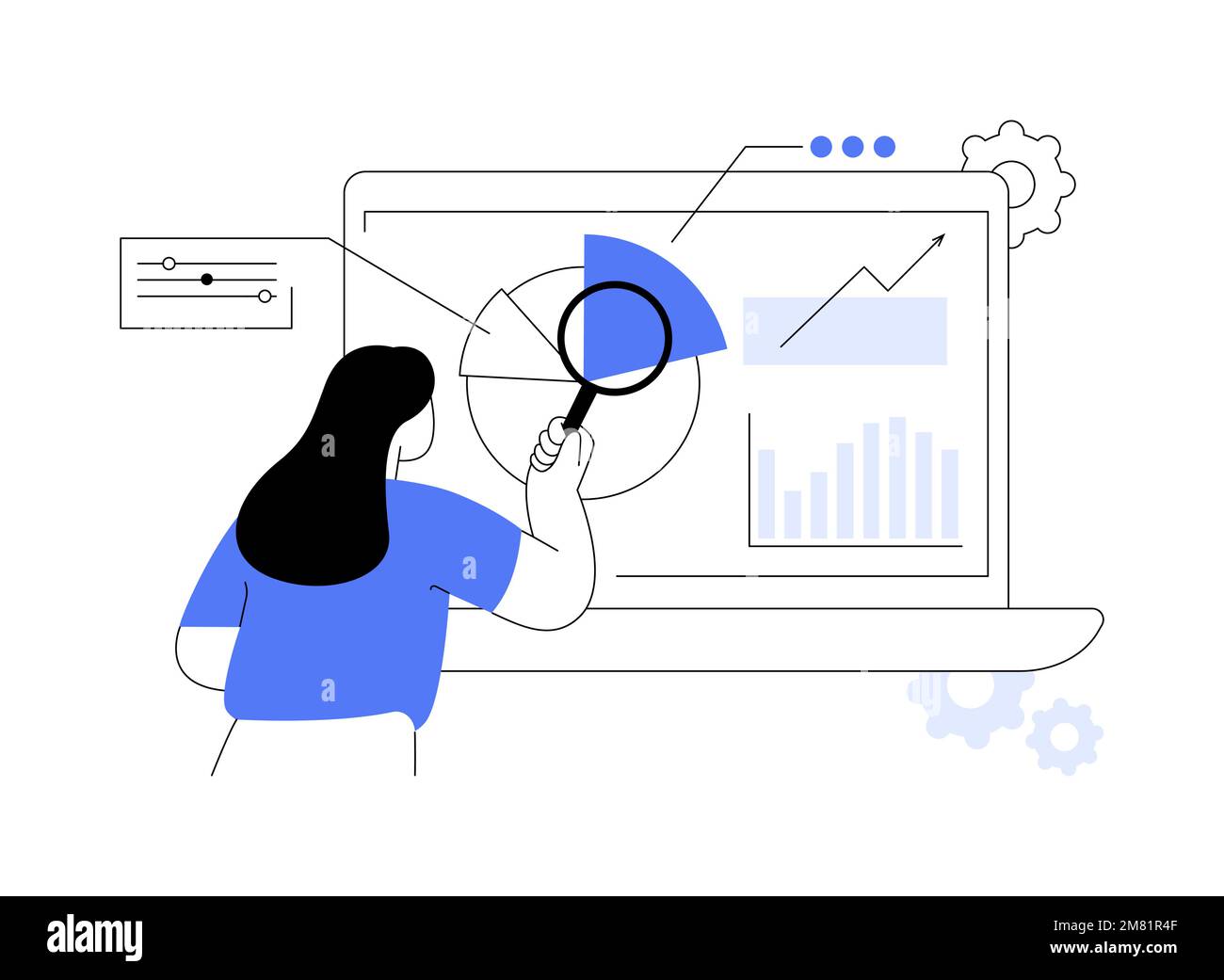 Marketing research abstract concept vector illustration Stock Vector ...