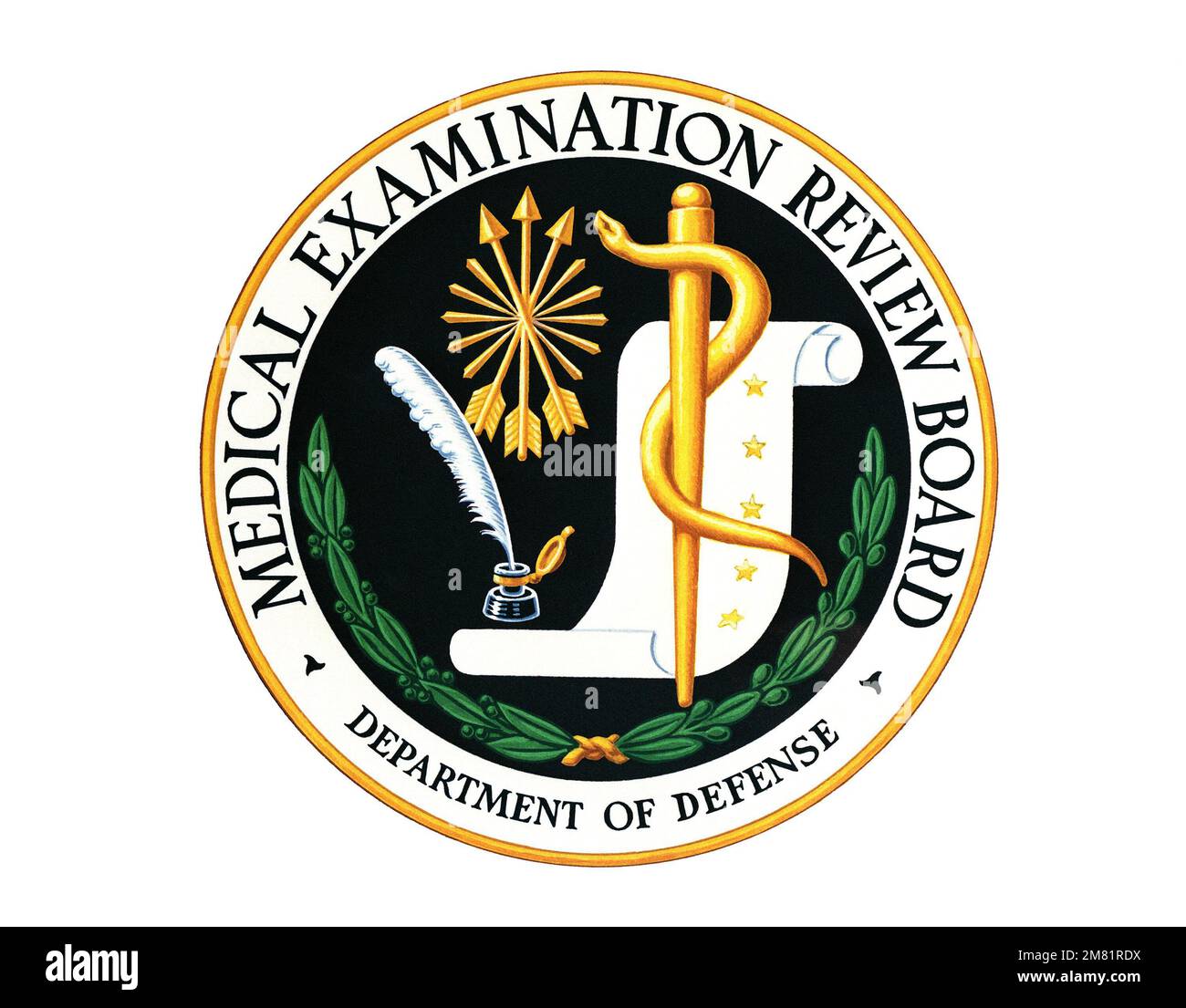The Medical Examination Review Board Emblem. Country: Unknown Stock ...