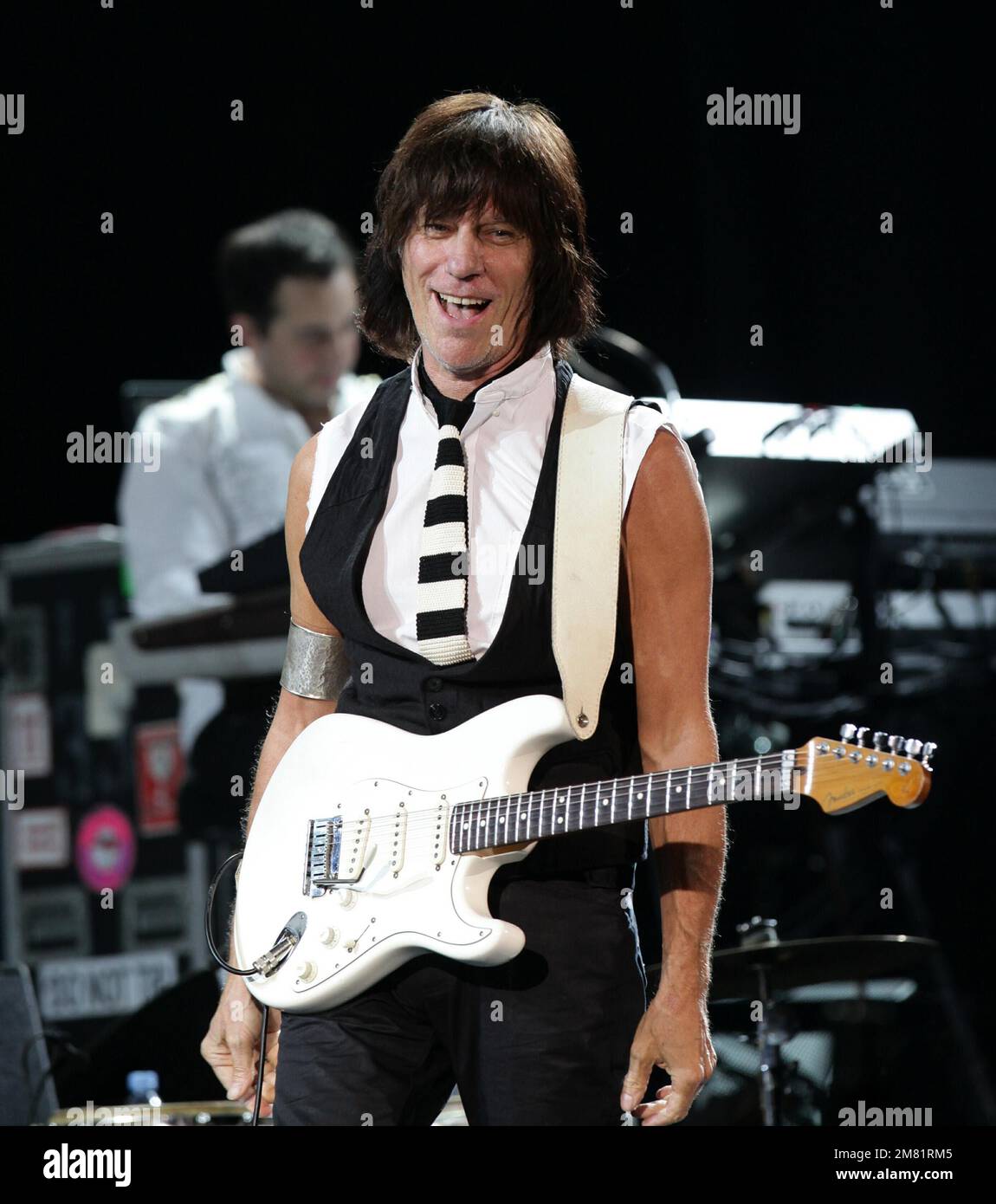 File photo dated 13/01/11 of Jeff Beck performs during A Concert For ...