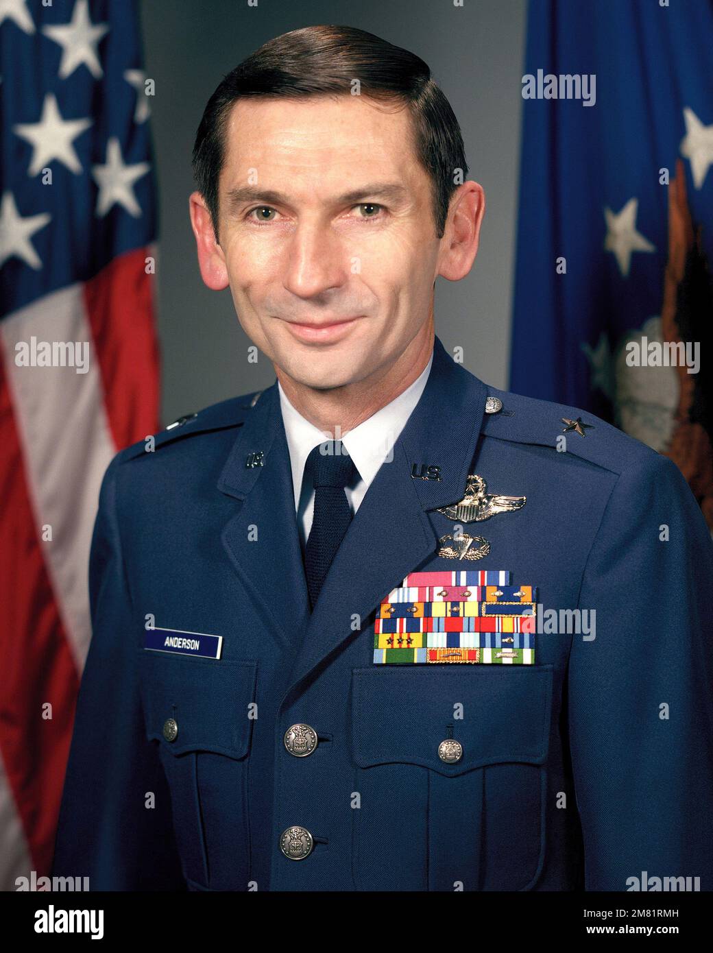 Brigadier General Marcus A. Anderson, USAF (uncovered). Country ...