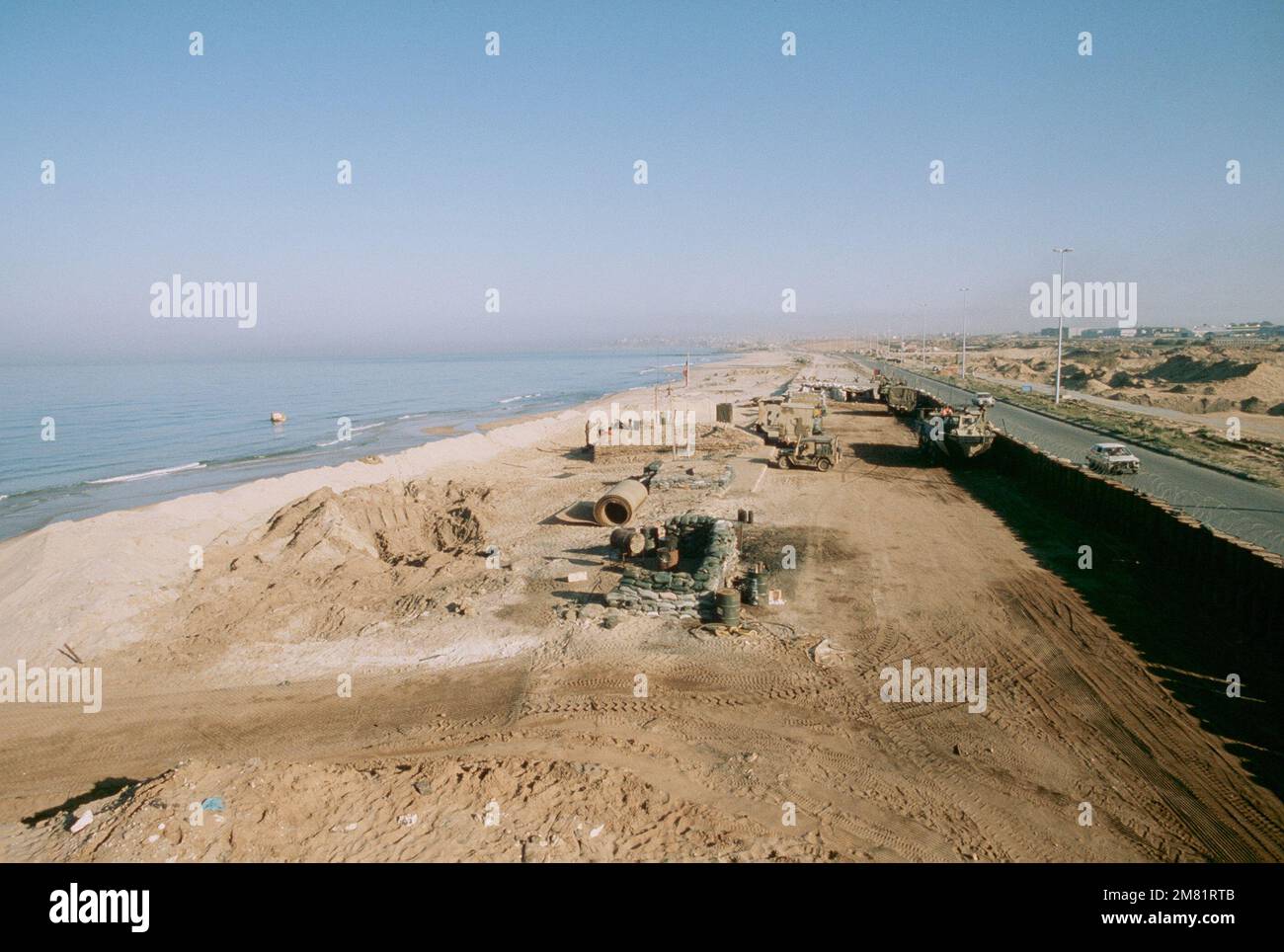 Green Beach, being used by the 22nd Marine Amphibious Unit as a ...