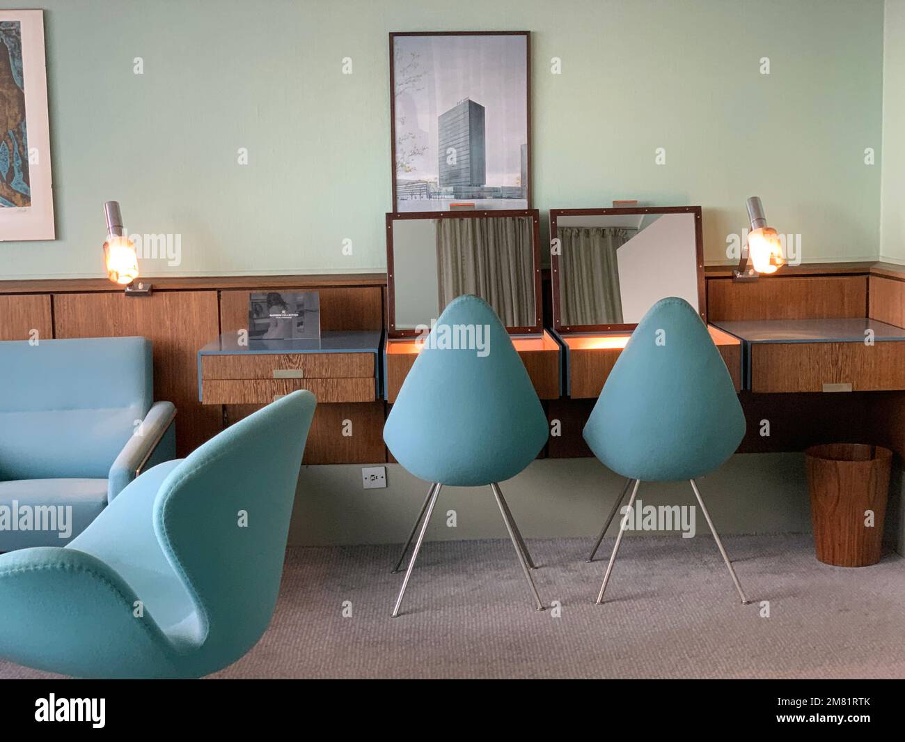 The room interior of the Hotel SAS Royal in Copenhagen Stock Photo - Alamy