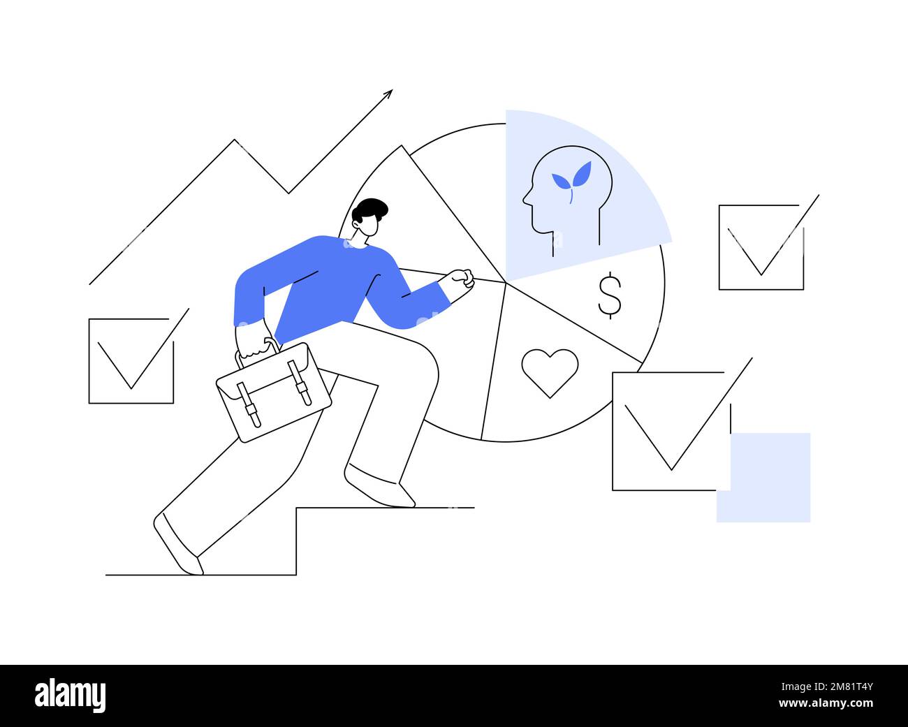 Personal development abstract concept vector illustration Stock Vector ...