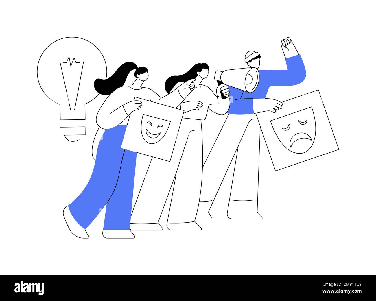 Social change abstract concept vector illustration Stock Vector Image ...