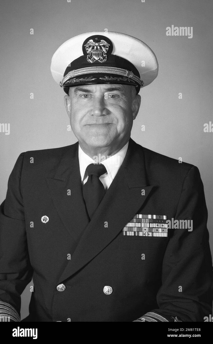 Captain William H. Rush, USN (covered). Country: Unknown Stock Photo ...