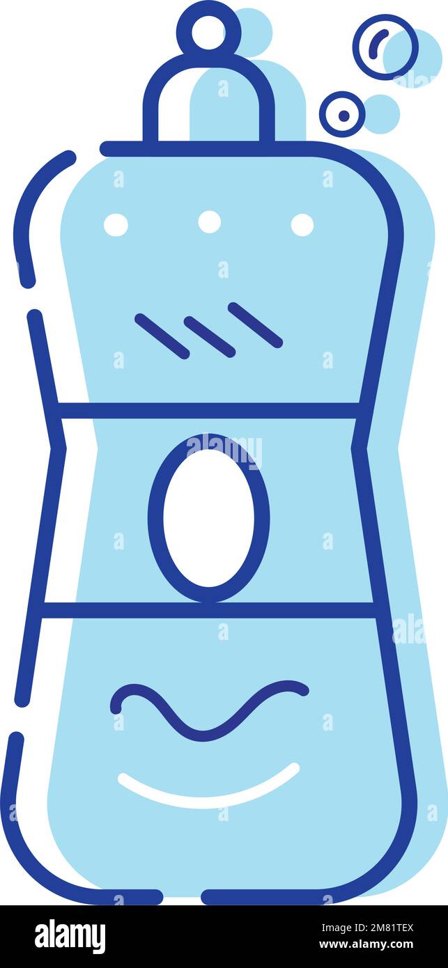 Isolated dish soap dispenser cleanliness icon Vector Stock Vector Image ...