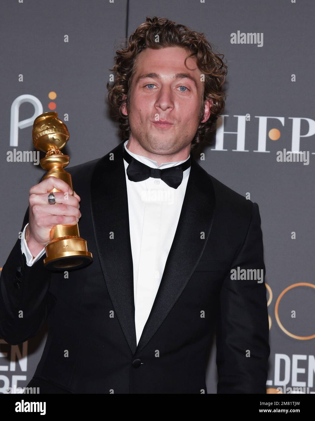January 10, 2023, Beverly Hills, California, USA: Jeremy Allen White ...