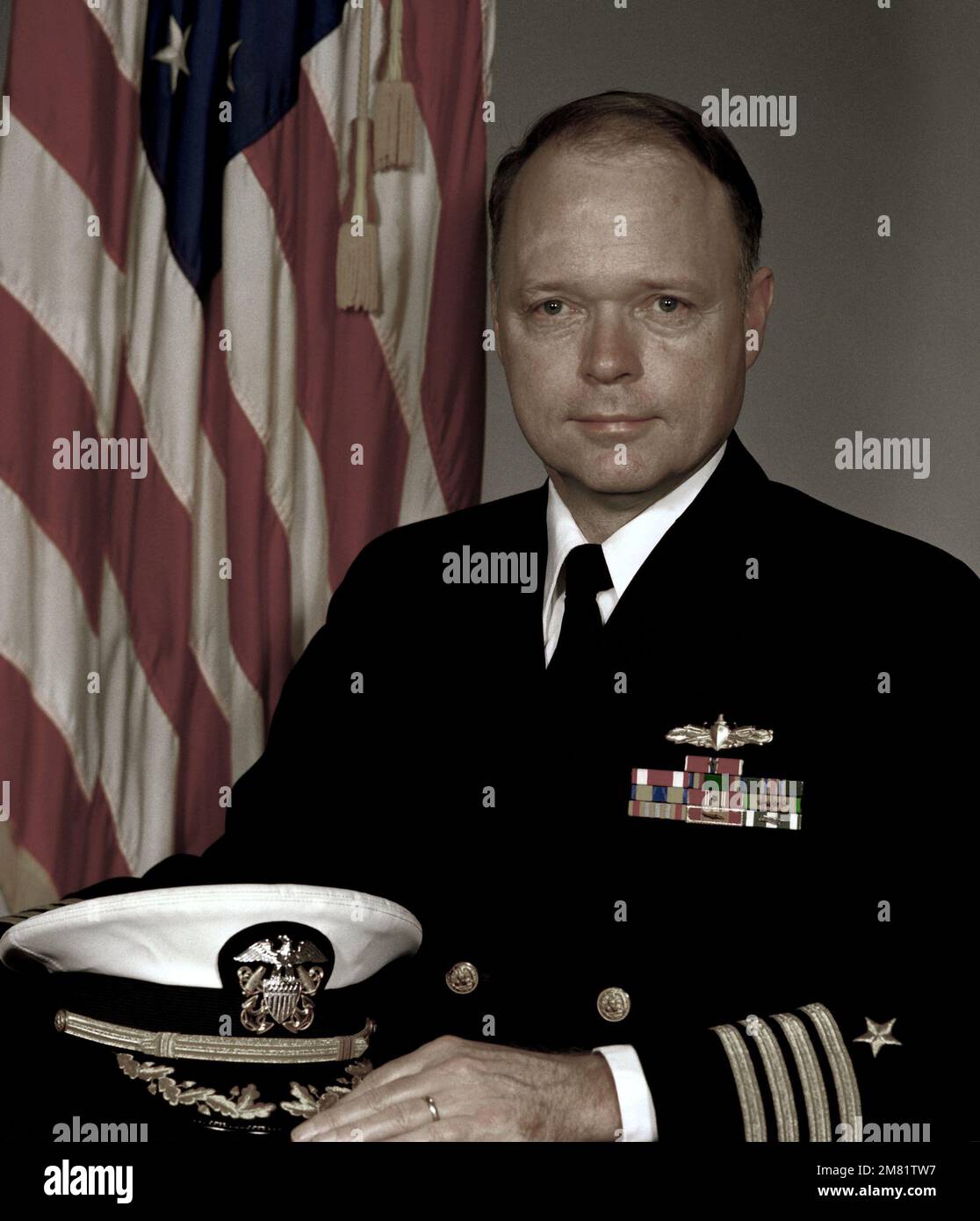 Captain Roger M. Nutting, USN (uncovered). Country: Unknown Stock Photo ...