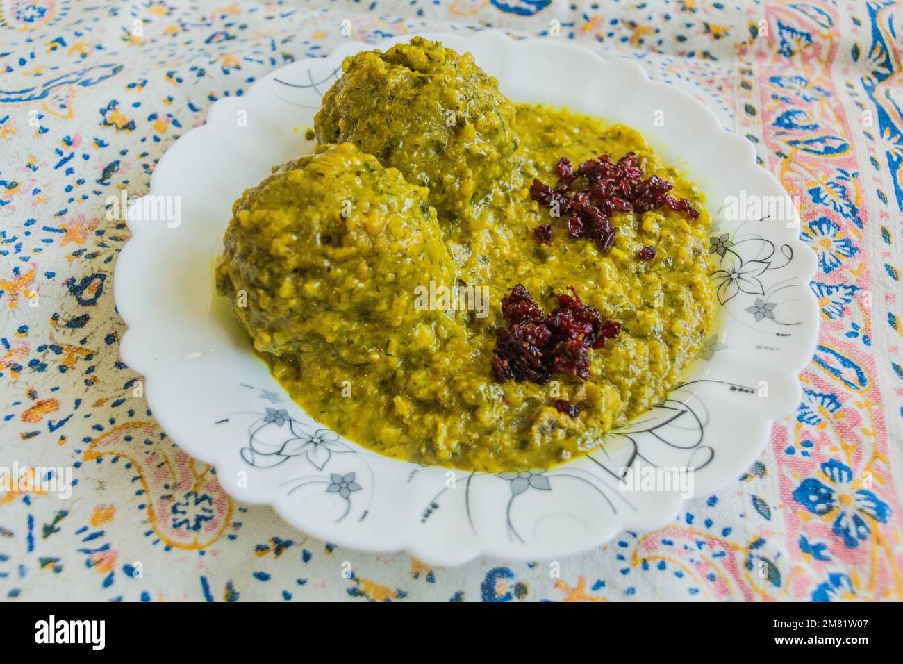 Meal in Iran - Kofte Sabzi (Sabji Kofta) - meatballs in a sauce Stock ...