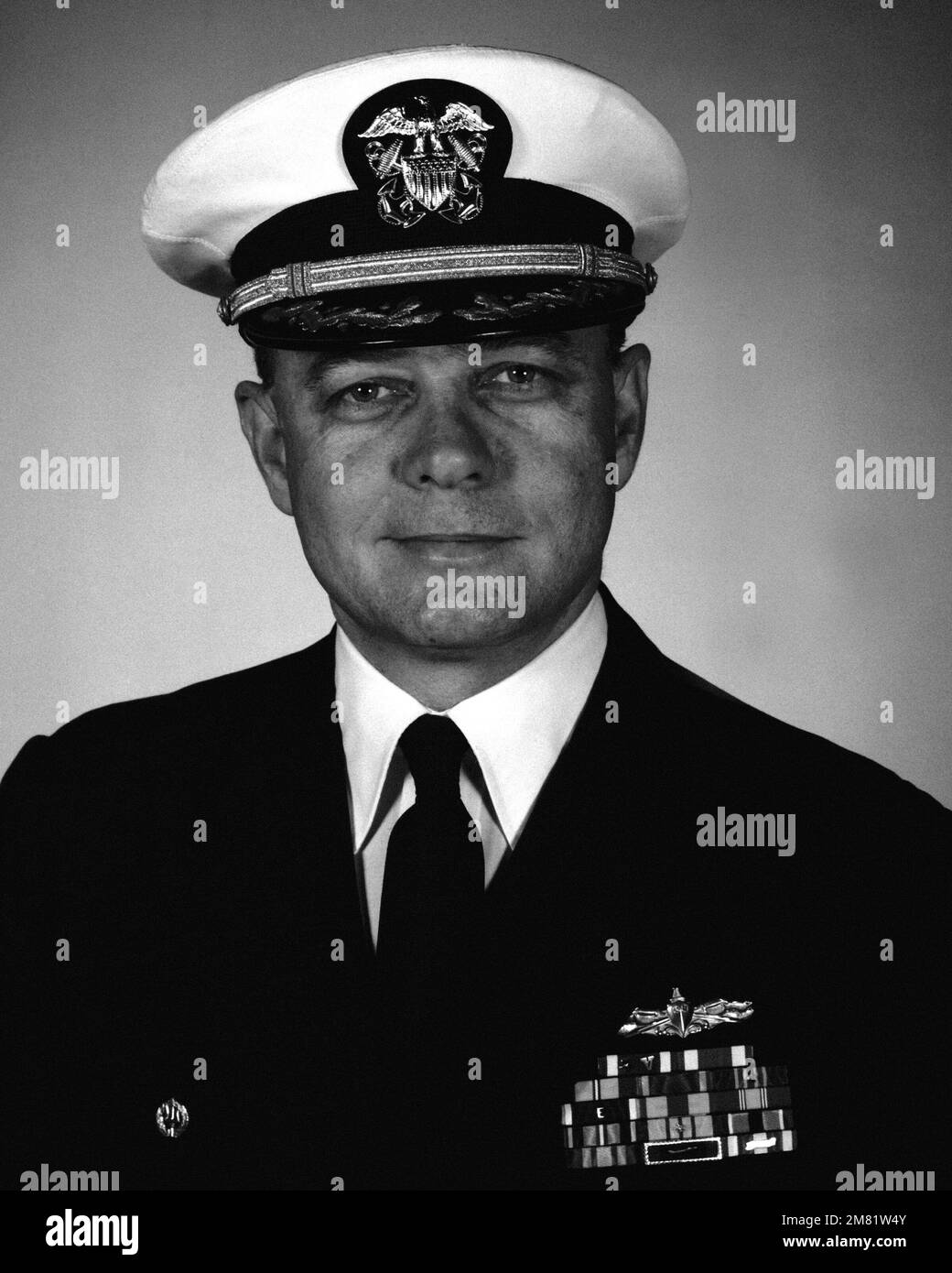 Captain William F. Martin, USN (covered). Country: Unknown Stock Photo ...