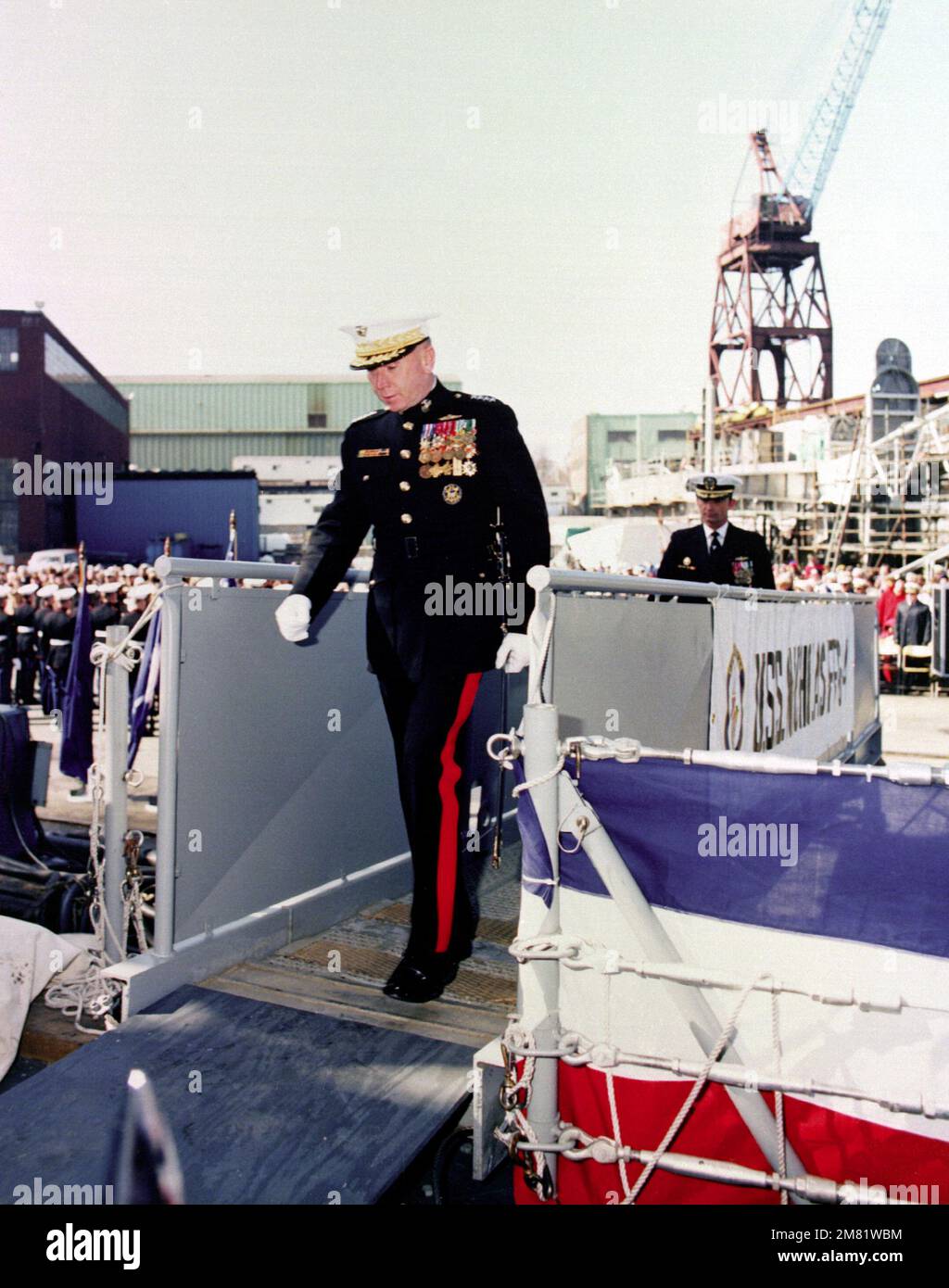 GEN. Paul X. Kelley, commandant of the U.S. Marine Corps, arrives for ...