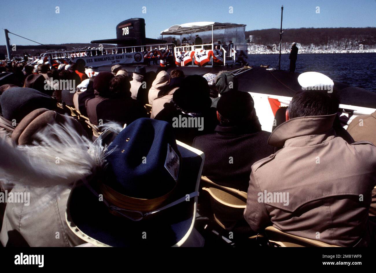 A view of the guests and distinguished speakers attending the ...