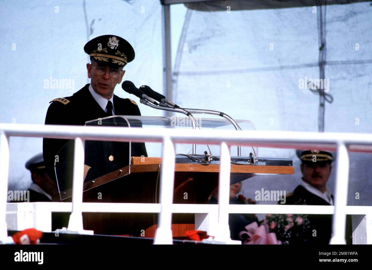 General John W. Vessey Jr., Chairman of the Joint Chiefs of STAFF ...