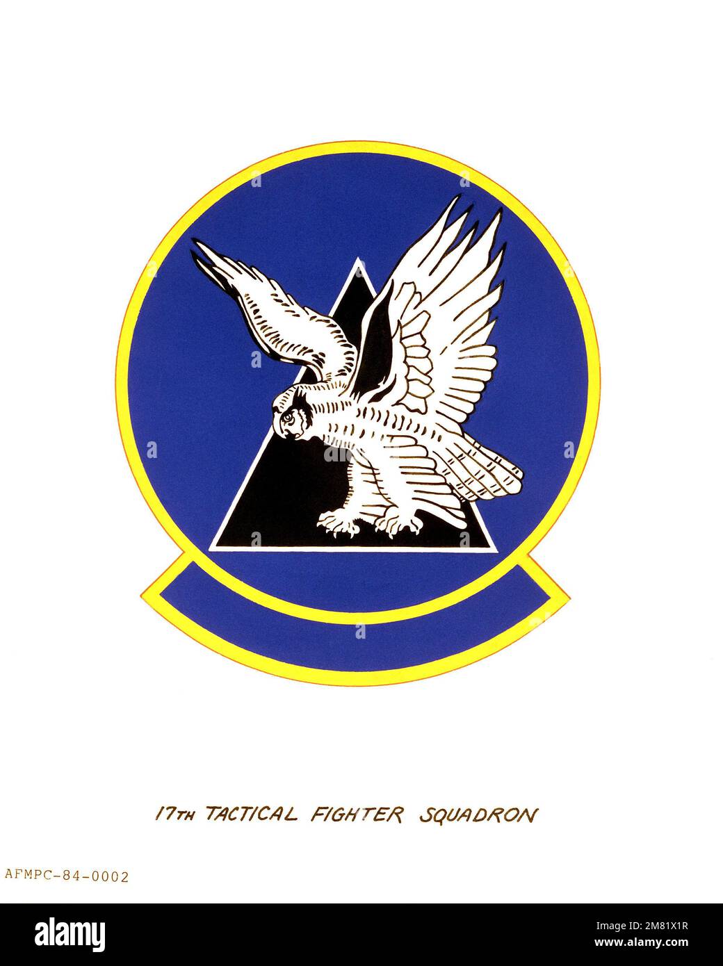 Approved insignia for: 17th Tactical Fighter Squadron. Country: Unknown ...