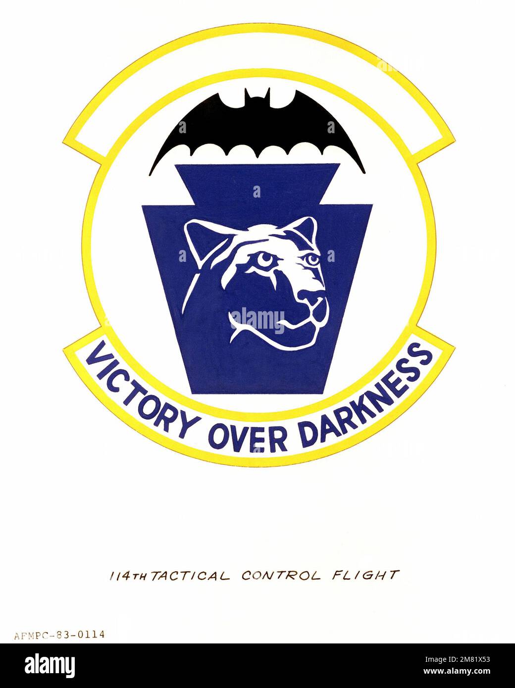 Approved insignia for: 114th Tactical Control Flight. Country: Unknown ...