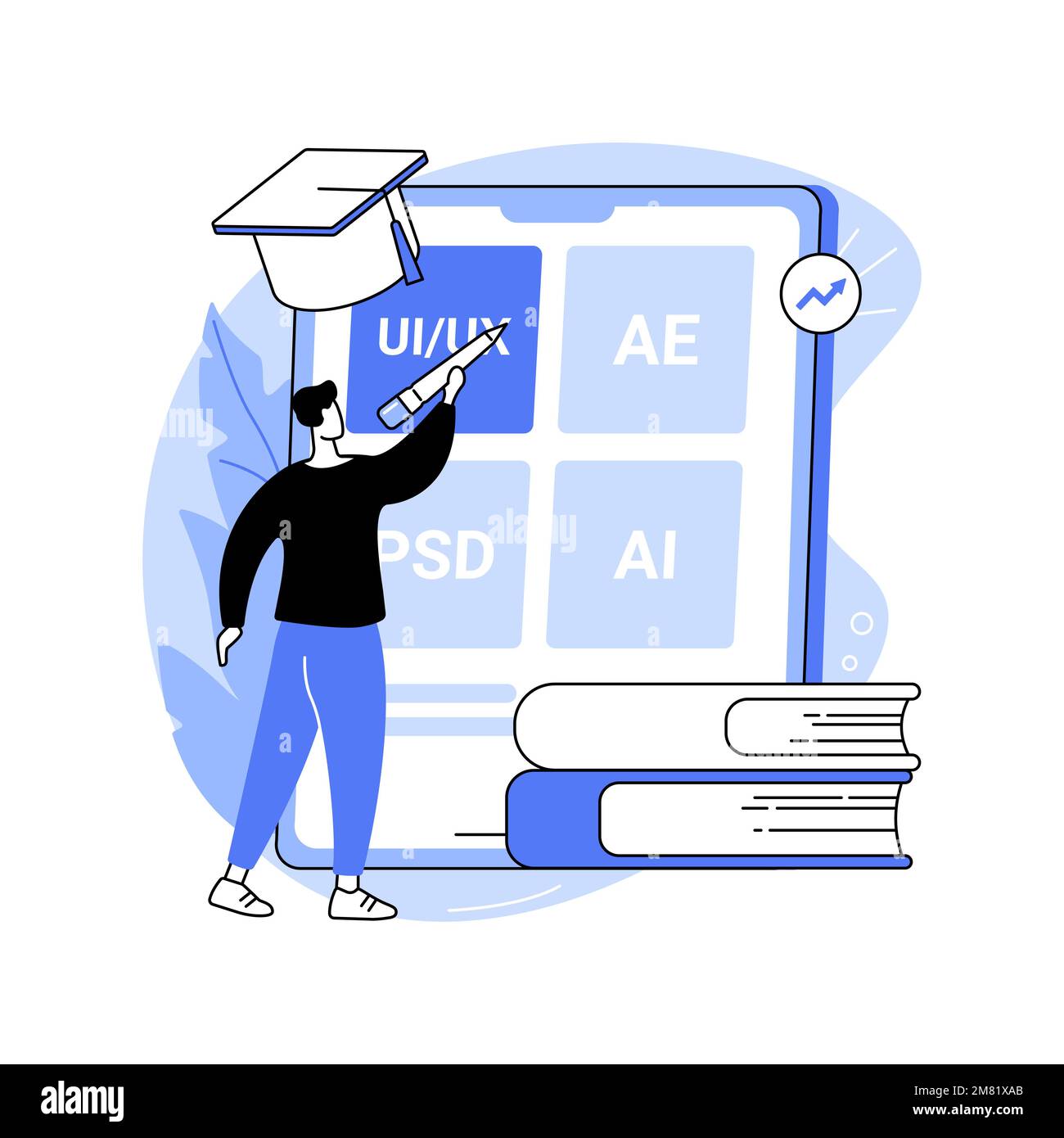 Graphic Design Course Isolated Cartoon Vector Illustrations Stock Vector Image And Art Alamy