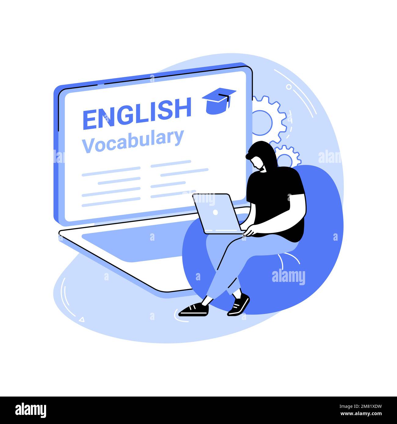 Online platform isolated cartoon vector illustrations Stock Vector ...