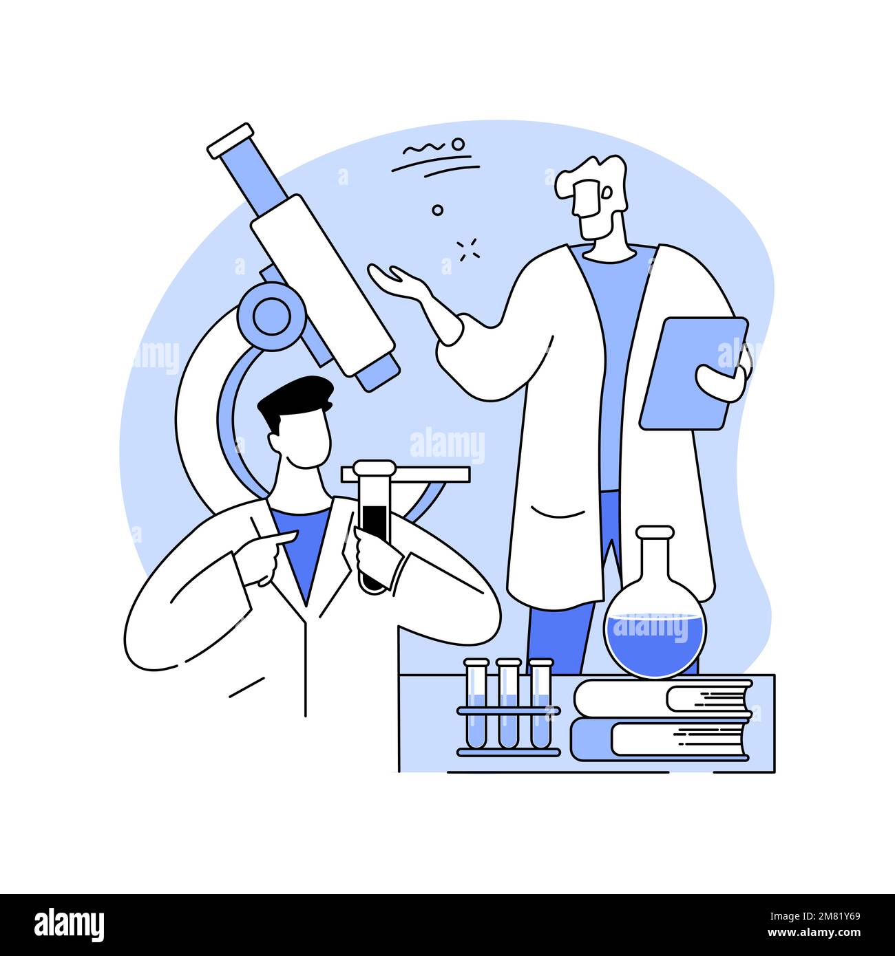 Laboratory Course Isolated Cartoon Vector Illustrations Stock Vector Image And Art Alamy