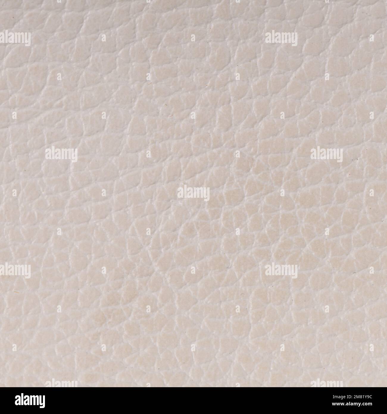 Closeup white leatherette texture for pattern background or wallpaper ...
