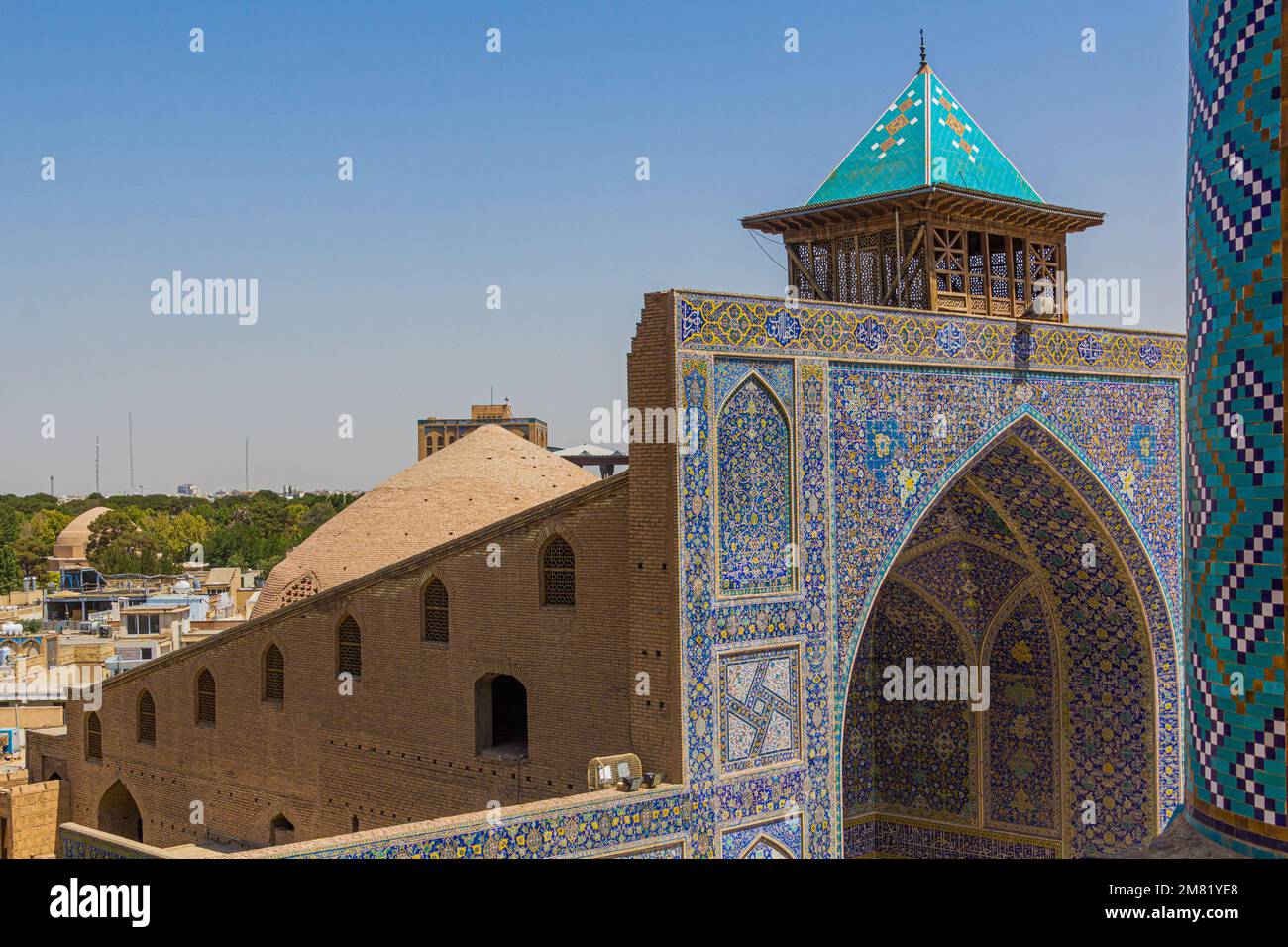 View of the Shah Mosque in Isfahan, Iran Stock Photo - Alamy